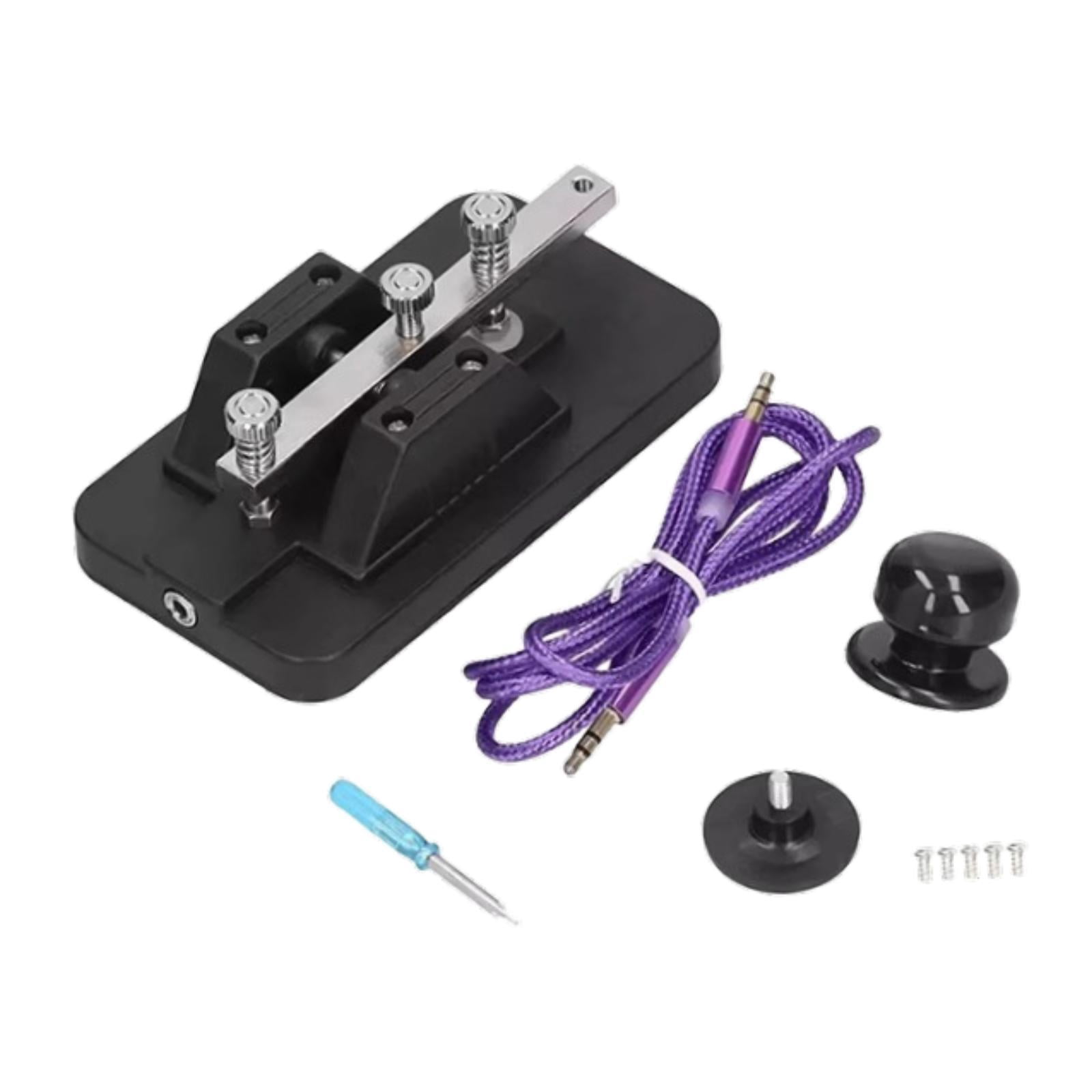Zxpjkyu Morse Practice Key CW Practice Tool Lightweight Spare Parts ...