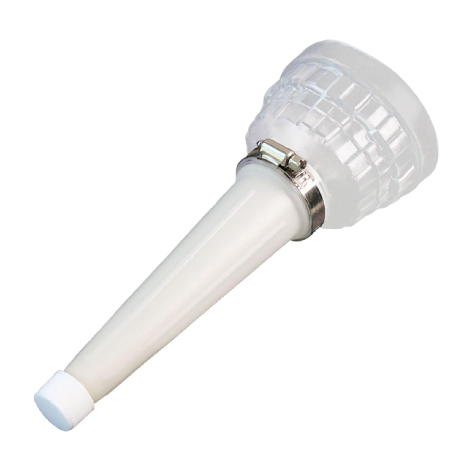 Zxpjkyu Oil Change Funnel with Stainless Steel Clamp Vehicle Oil Filter ...