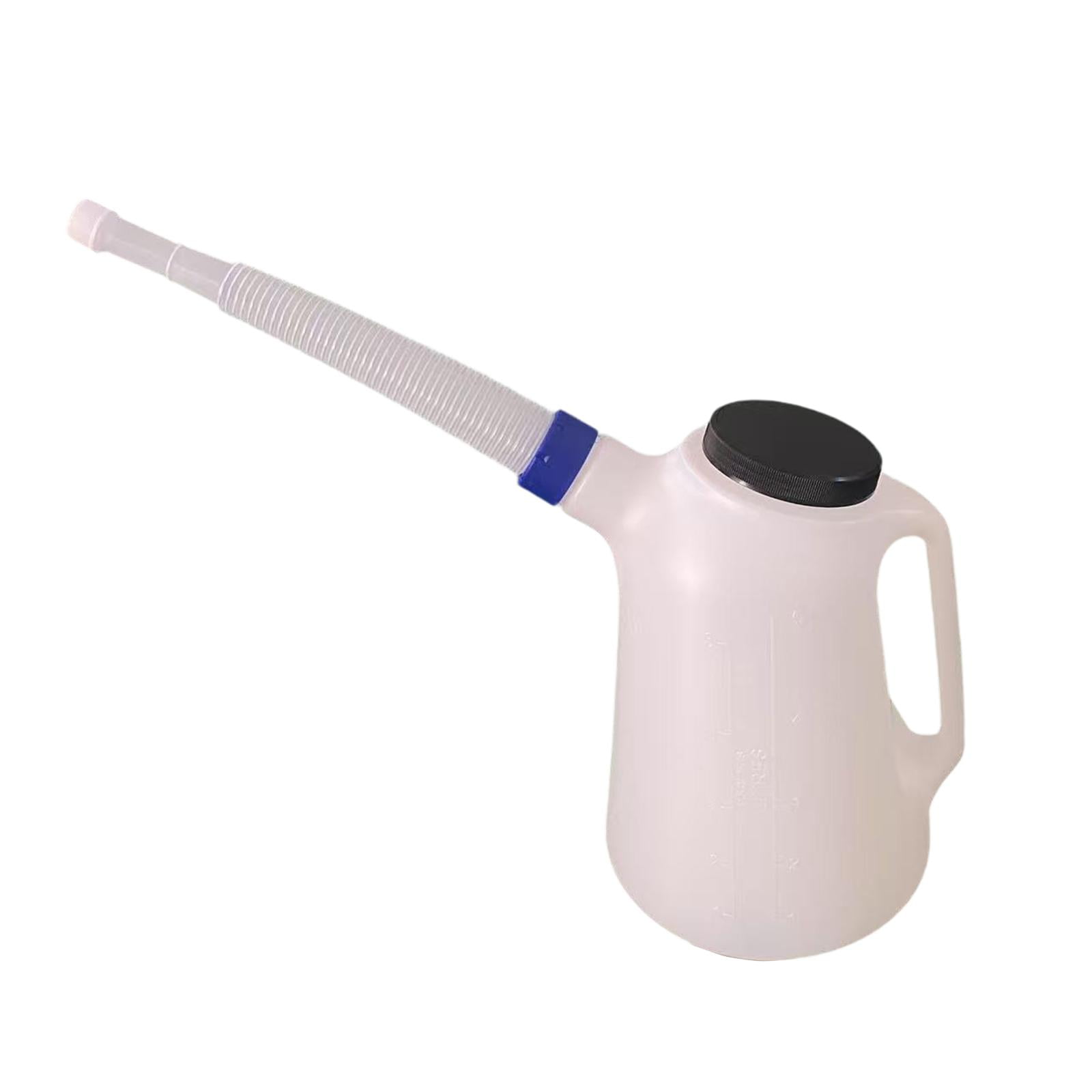 Zxpjkyu Oil Jug Automotive Oil Dispenser Sturdy W/ Lid Oil Pot 5L with ...