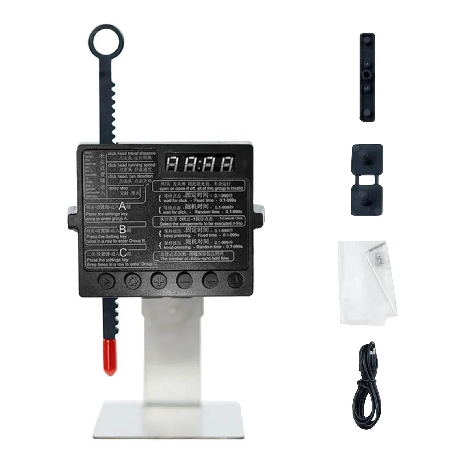 Zxpjkyu Physical Click Auto Keyboard Clicker Mouse Jiggler Mover Game Hang up Assistance ABC ...