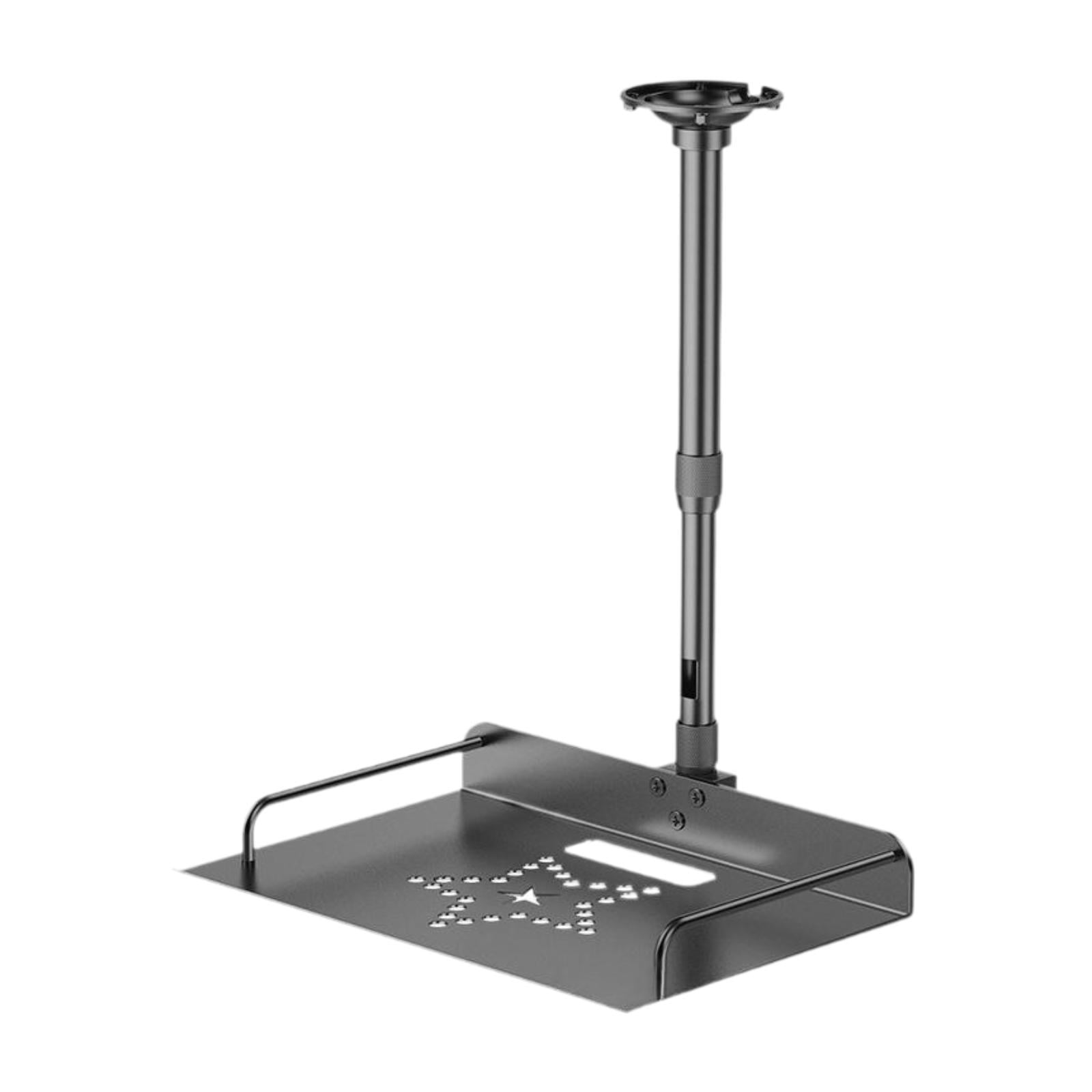 Zxpjkyu Projector Ceiling Mount Tray Universal Cable Routing Projector ...