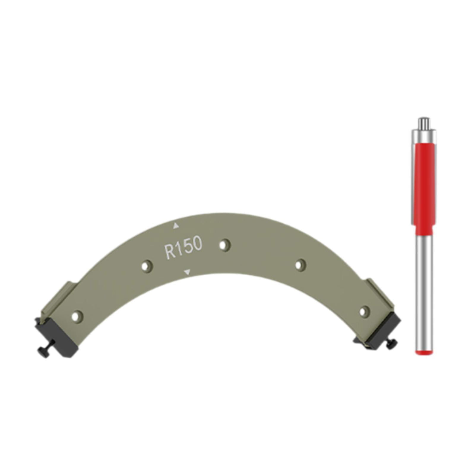 Zxpjkyu Router Corner Radius Template Wood Working Tool Curved Angle ...