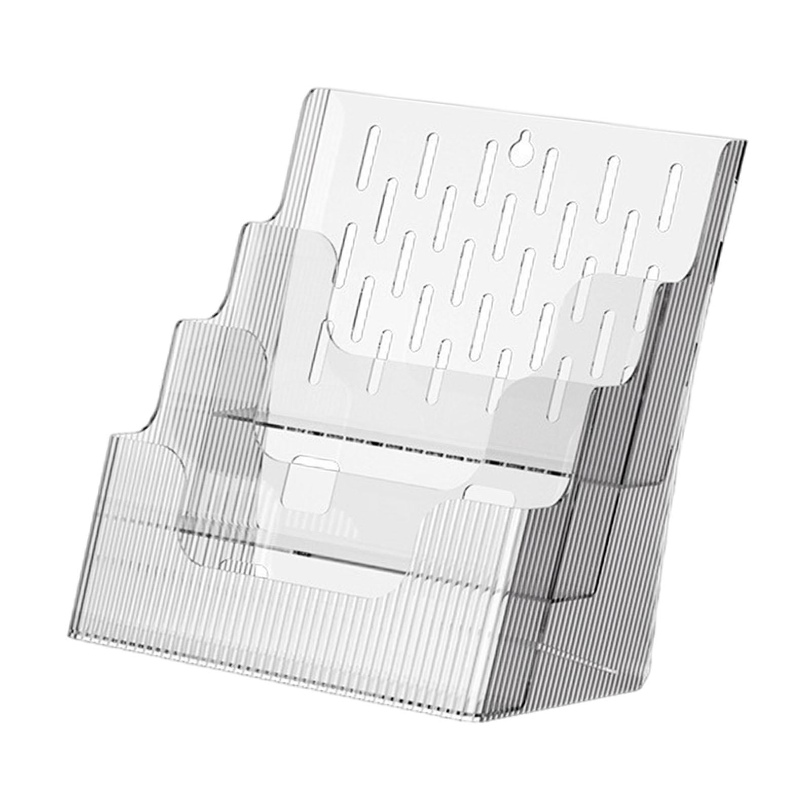 Zxpjkyu Wall File Organizer Desk Organizer Vertical Supplies Hanging ...