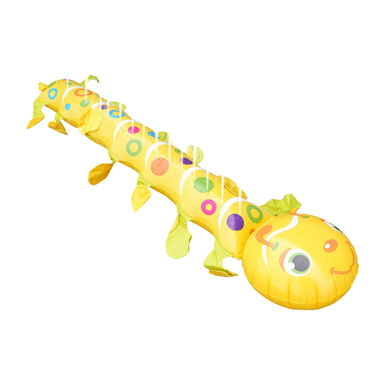 Zxpjkyu Water Toy Inflatable Family Activities Caterpillar Shaped ...