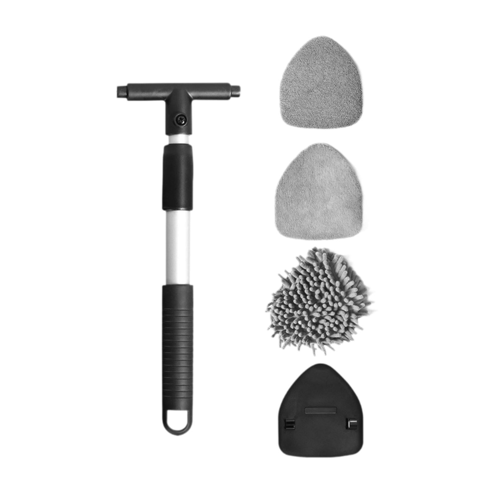 Zxpjkyu Windshield Cleaner Portable with 4 Reusable Pads Auto Inside ...