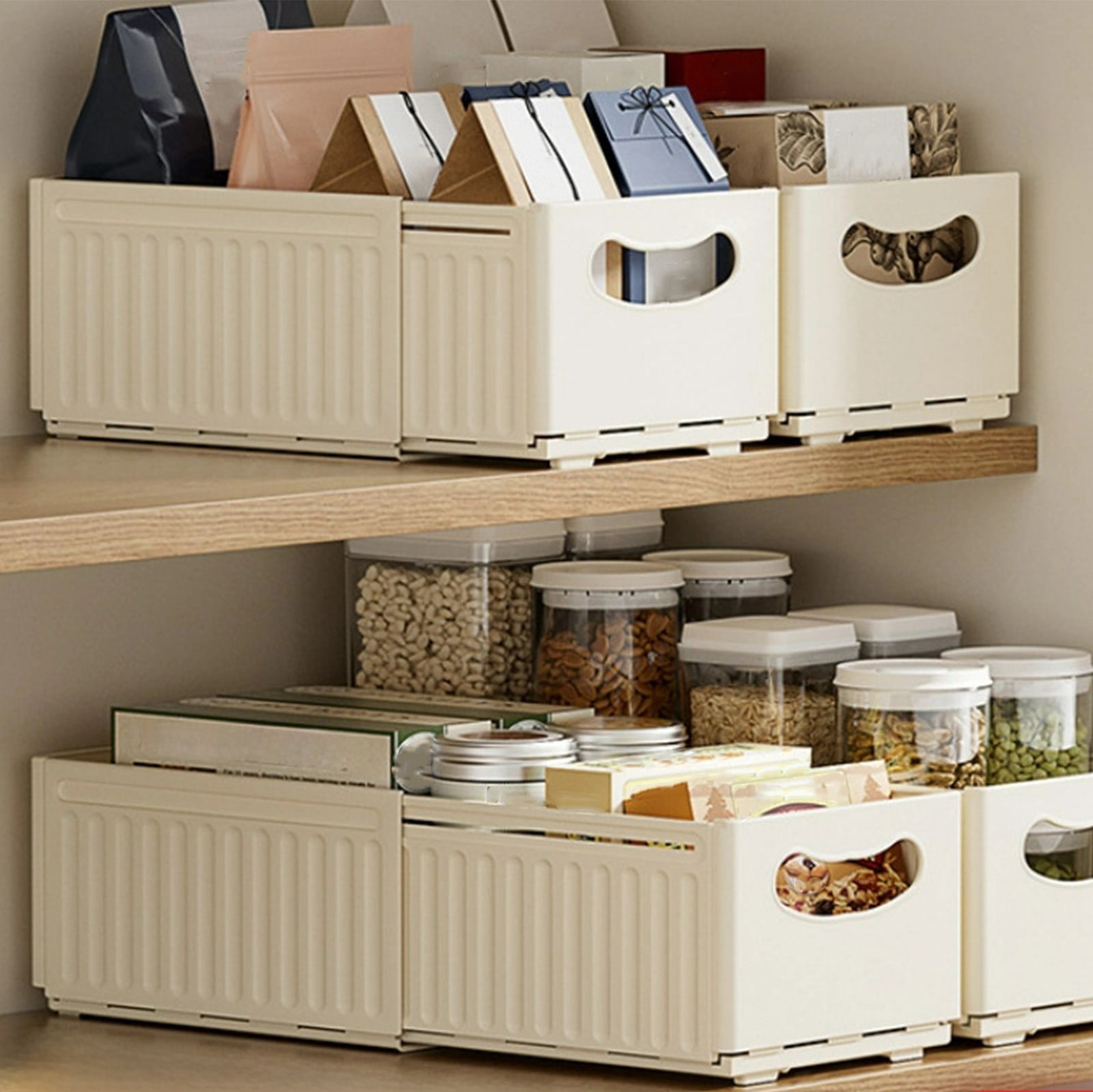 Zxsyw 5-Star Rated Expandable Cabinet Storage Boxes for Drawer and ...