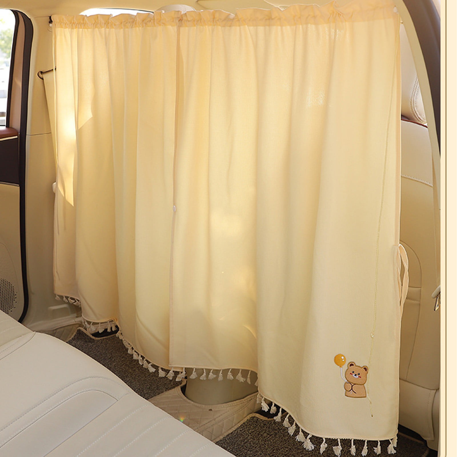 Zxsyw Car Curtain Partition, Sunshade for Car, Sliding Car Partition ...