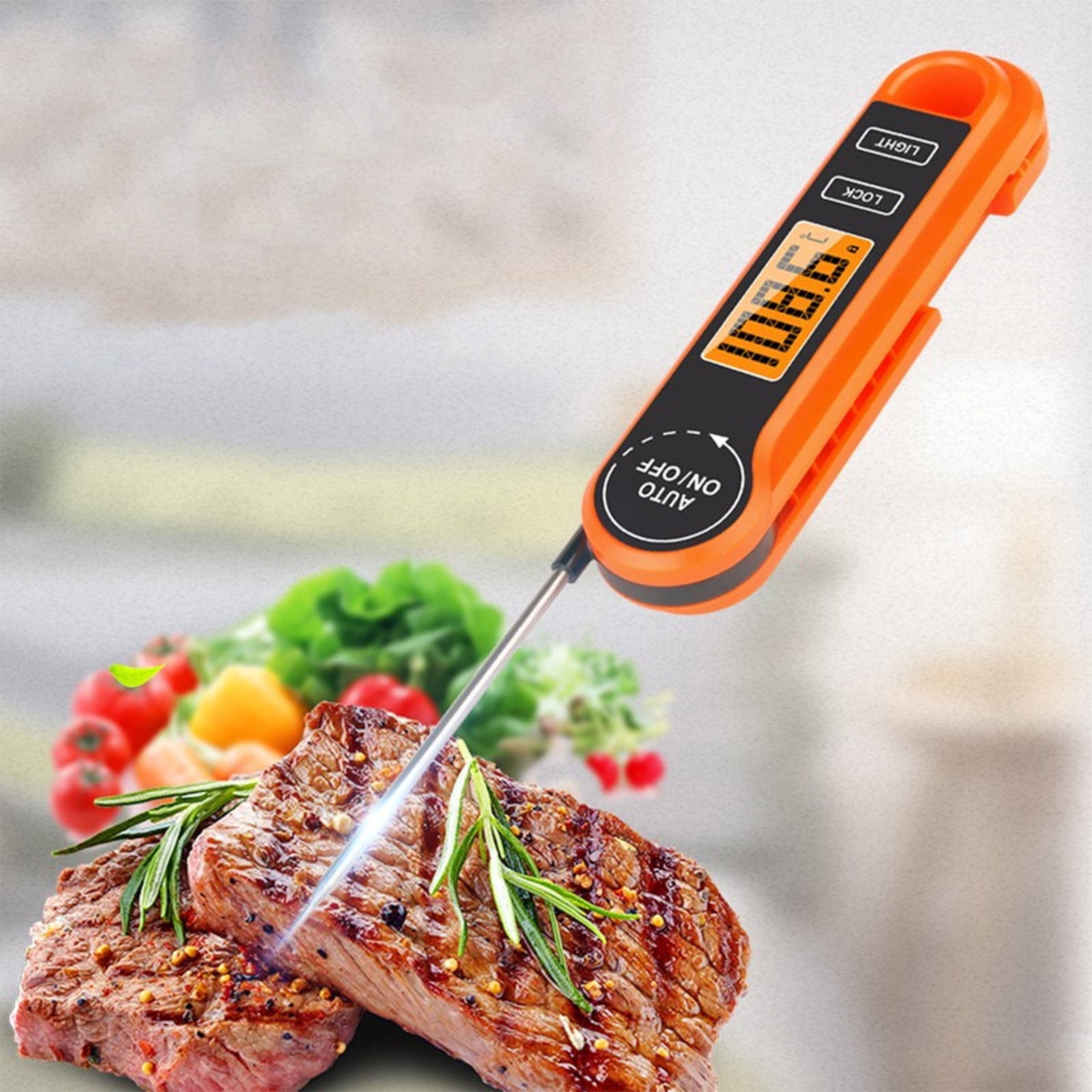 Zxsyw Grill Electronic Food Temperature Measuring instrument Home ...