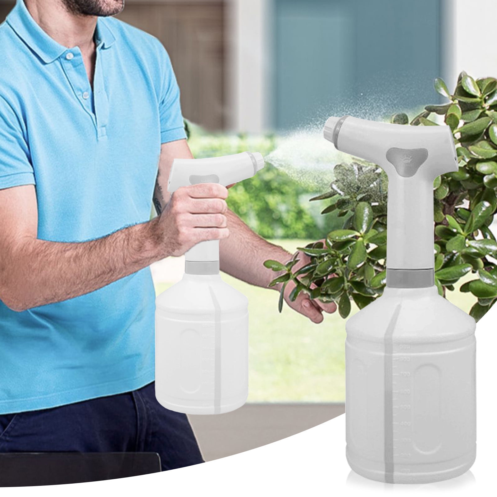 Zxsyw Handheld Electric Sprayer for Watering Flowers, Rechargeable ...