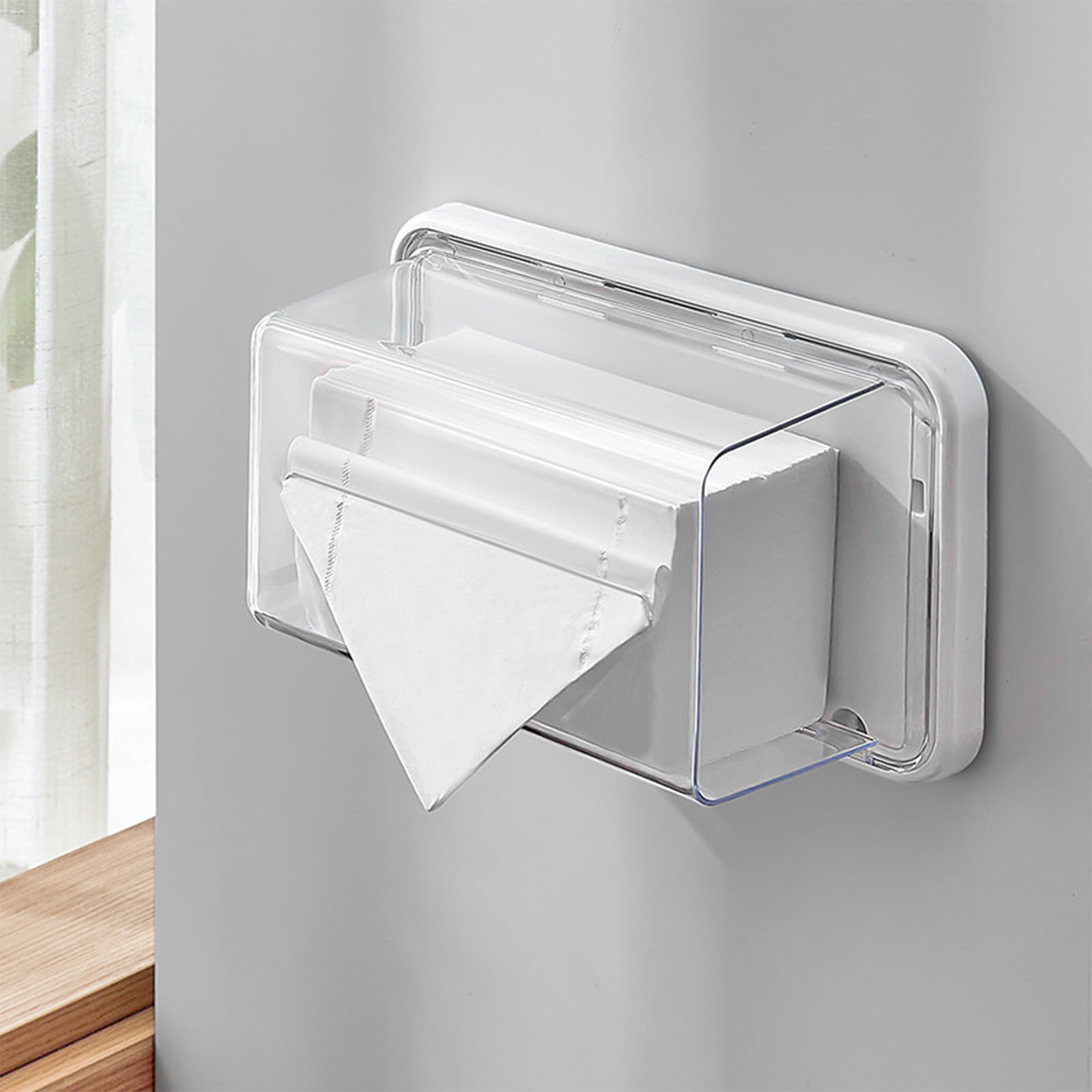 Zxsyw Magnetic Tissue Box for Refrigerator - Japanese Transparent ...