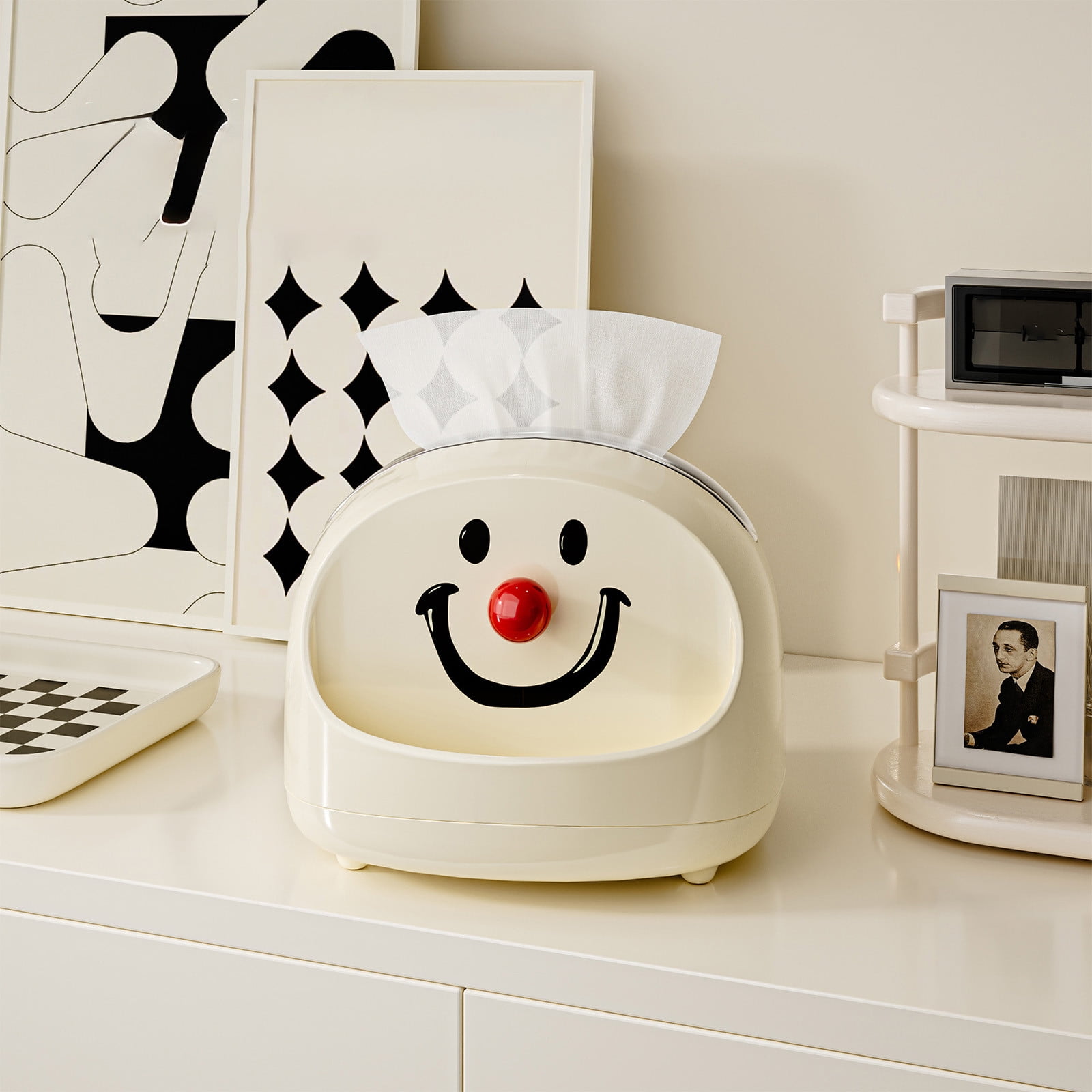 Zxsyw Multifunctional Tissue Box for Desktop, Kitchen, Living Room ...