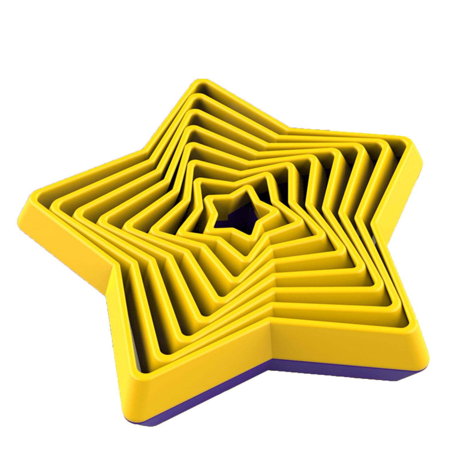 Zxsyw Octagonal Star Fidget toy Print Geometric Fidget Meditation tool ...