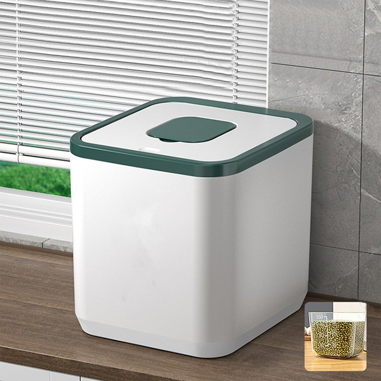 Zxsyw Rice Bucket Household Press Type insect Proof Moistureproof ...