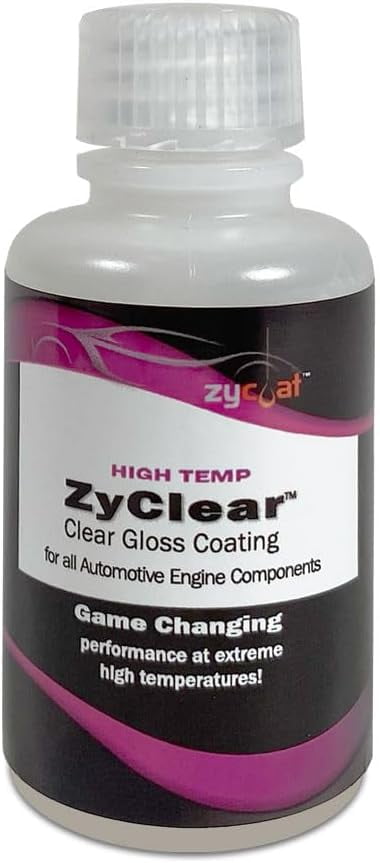 ZyCoat ZyClear 15004 High Temperature Coating - Clear Coat High Gloss ...
