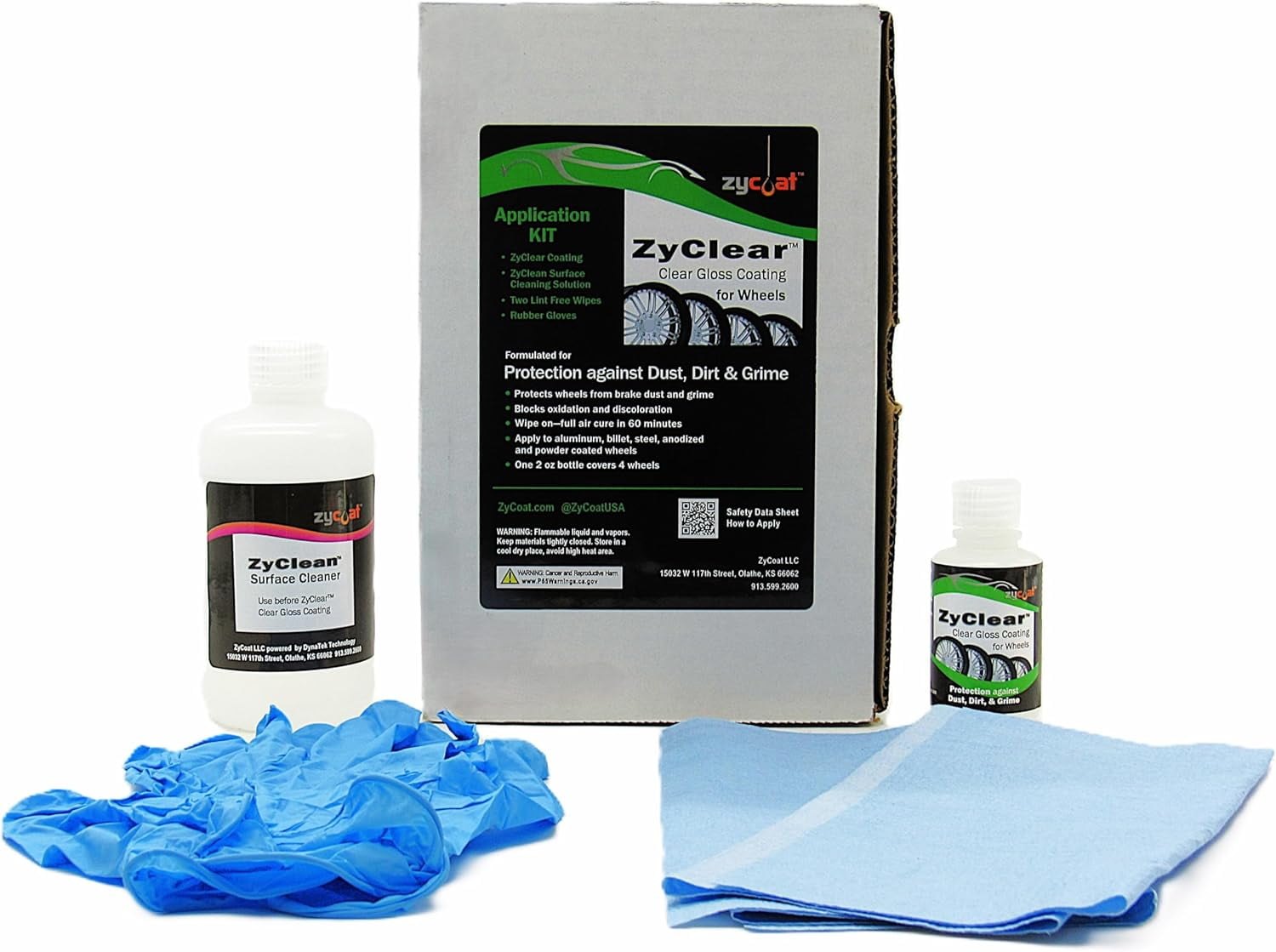 ZyCoat ZyClear 15505 Wheels Surface Protection Clear Coat Application ...