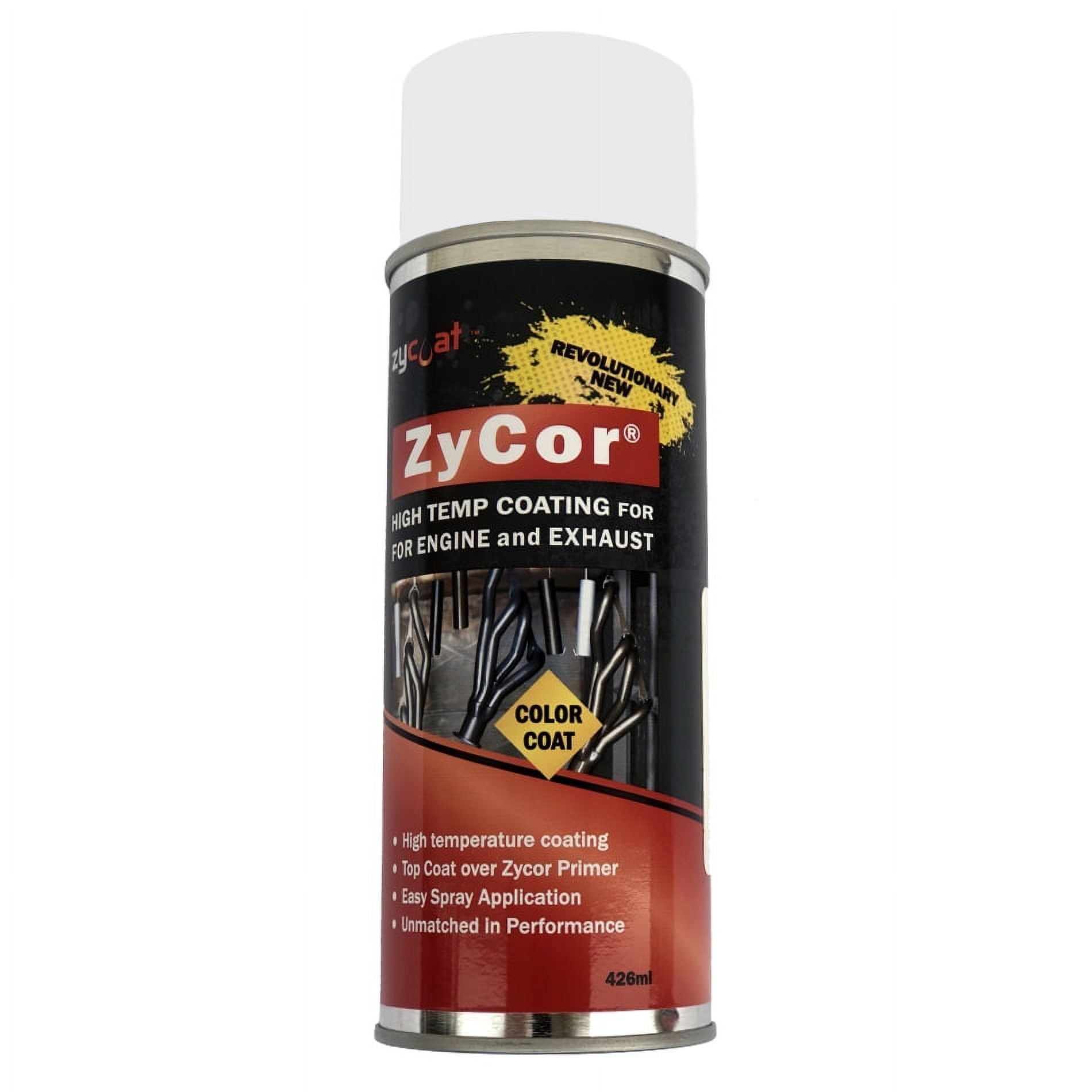 ZyCor Gasser White Color Coat 13 oz Aerosol - Walmart.com