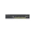 ZyXEL GS2220-10HP 8-Port Gigabit Ethernet Layer 2 Managed PoE+ Switch ...