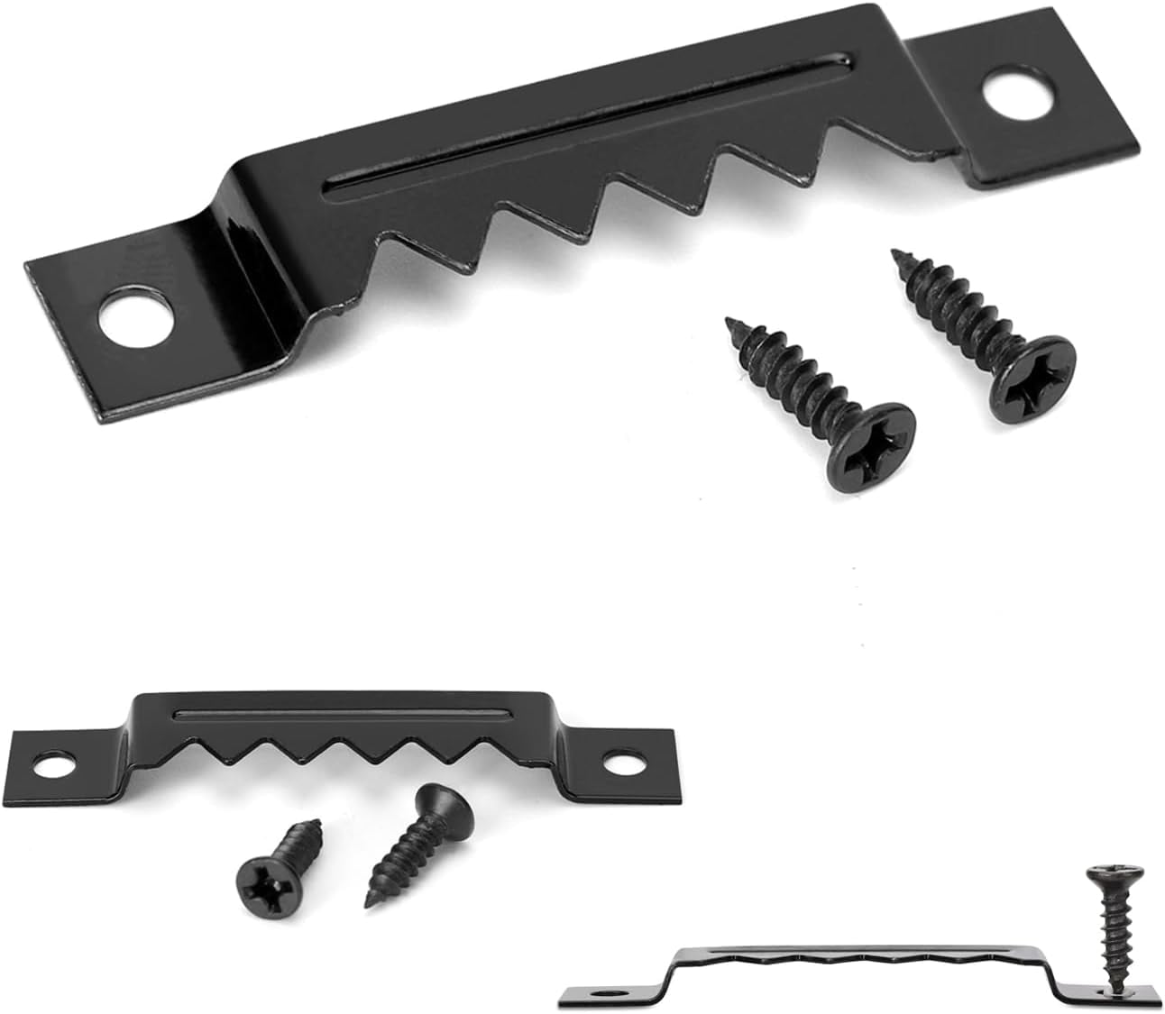 ZyYun Sawtooth Picture Hangers with Screws, Hold Up to 25 lbs, 50 Pack ...