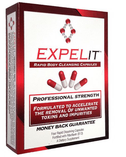 Zydot EXPELIT Rapid Body Cleansing Capsules - Walmart.com