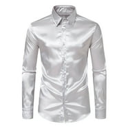 Silver Label Men's Long Sleeve Dress Shirt with Matching Tie - Walmart.com