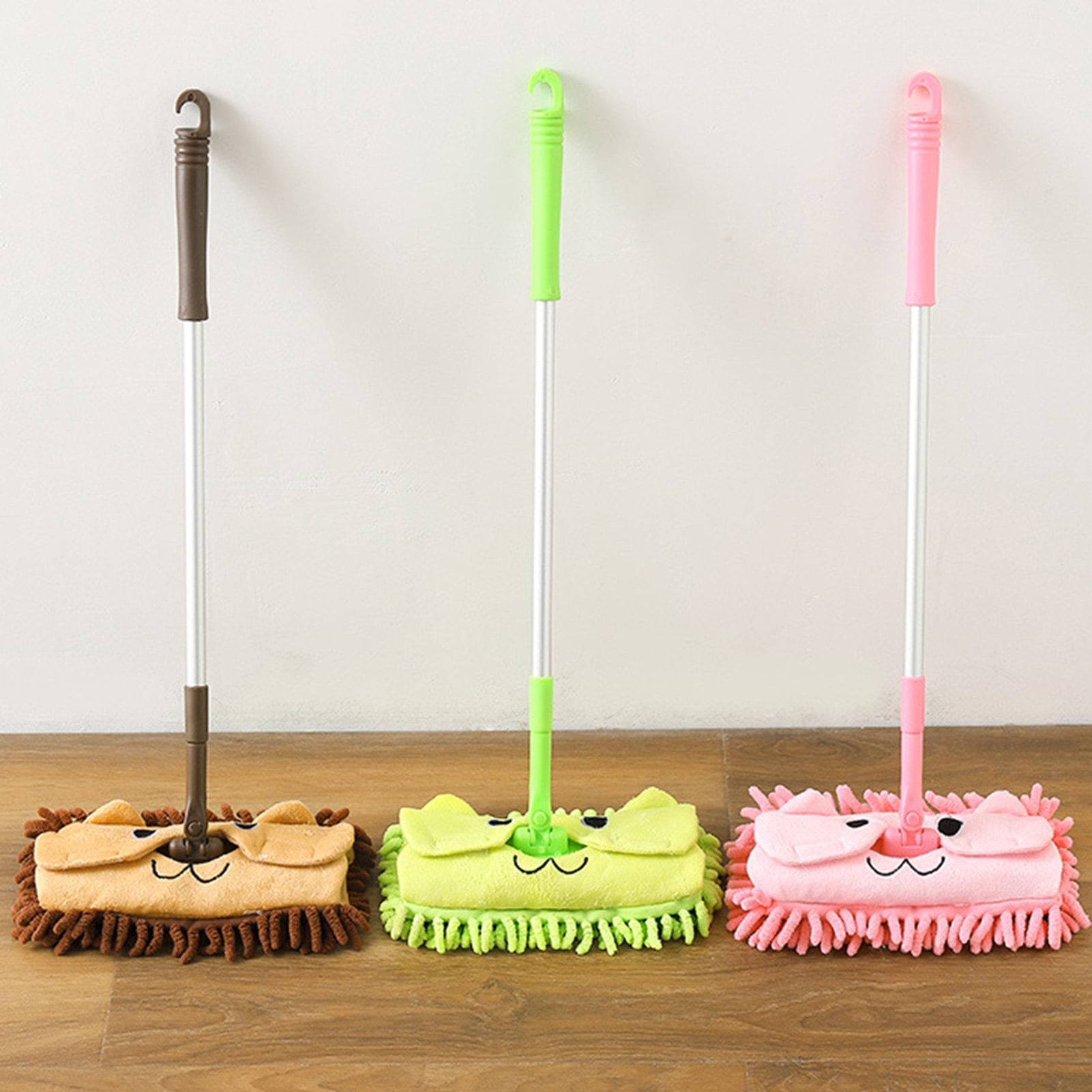 Zyhtgyee Children Mop Cartoon Children Mop 180 Rotation Deep Cleaning ...