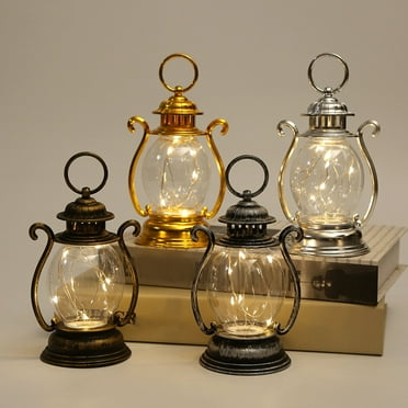 Gardenne Handle Lantern LED Lantern Retro Style LED Hanging Lantern ...