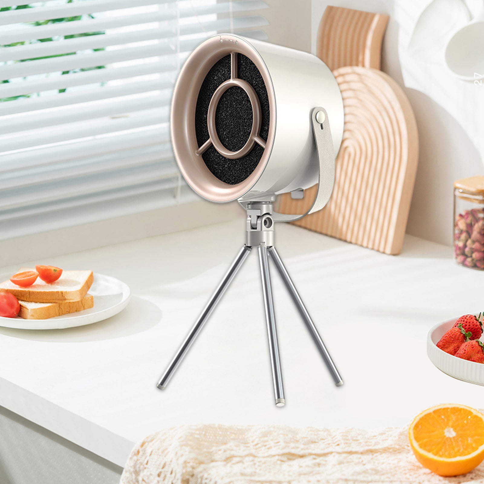 Zyhtgyee Kitchen Exhaust Hood Indoor Desktop Cooker Hood with 3 Speeds ...