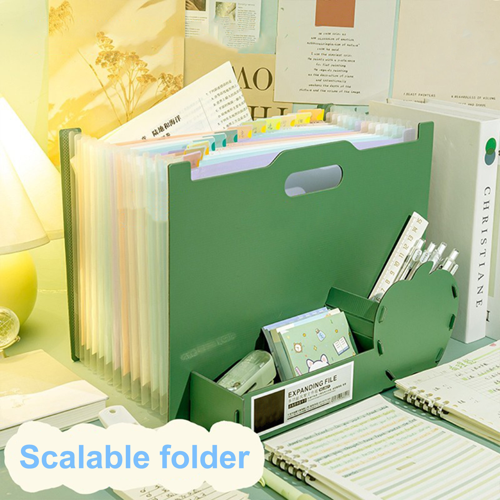 Zyhtgyee Large Capacity File Folder Vertical File Folder with ...