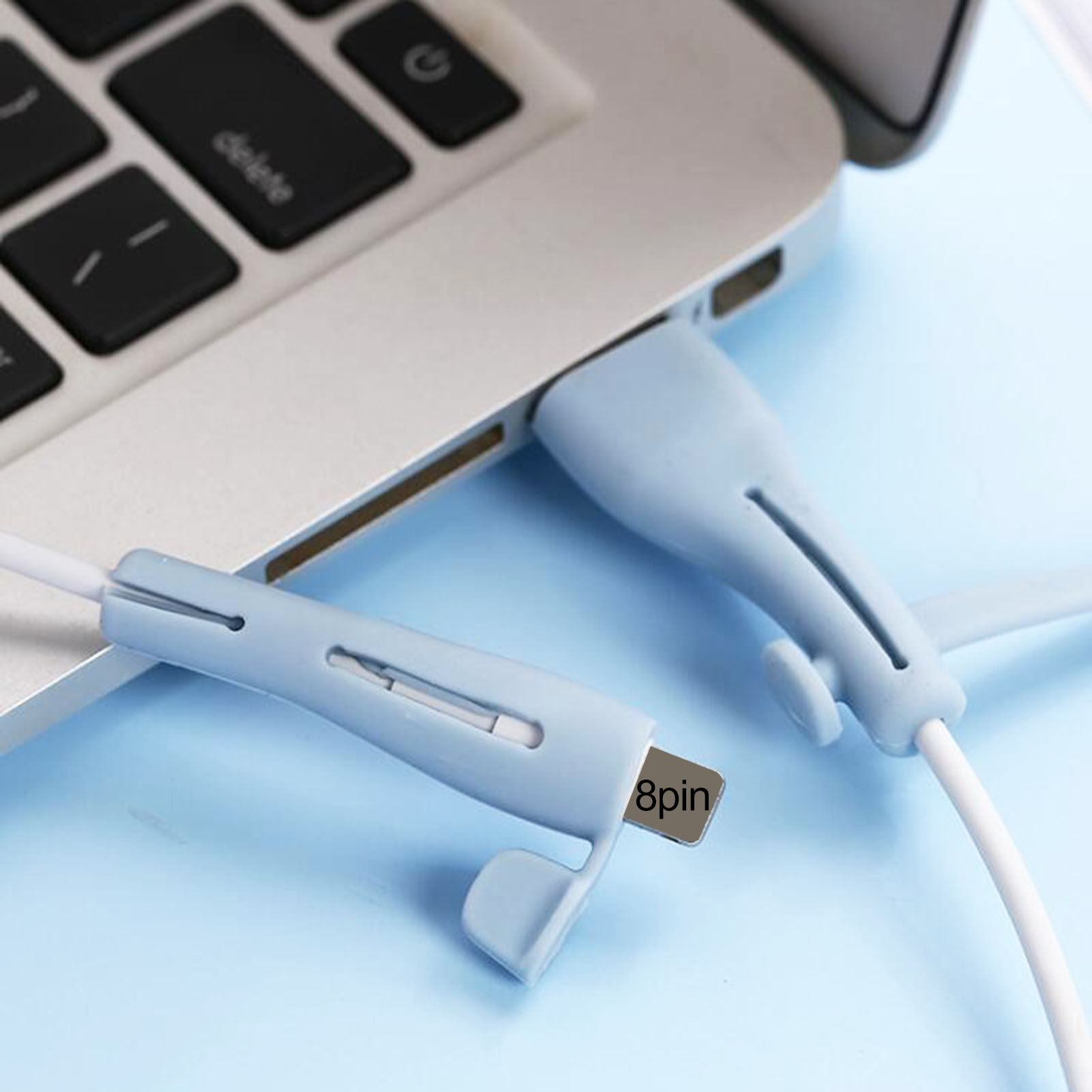 Zyhtgyee Silicone Data Cable Case Cable Protective Case 2Pcs Universal ...