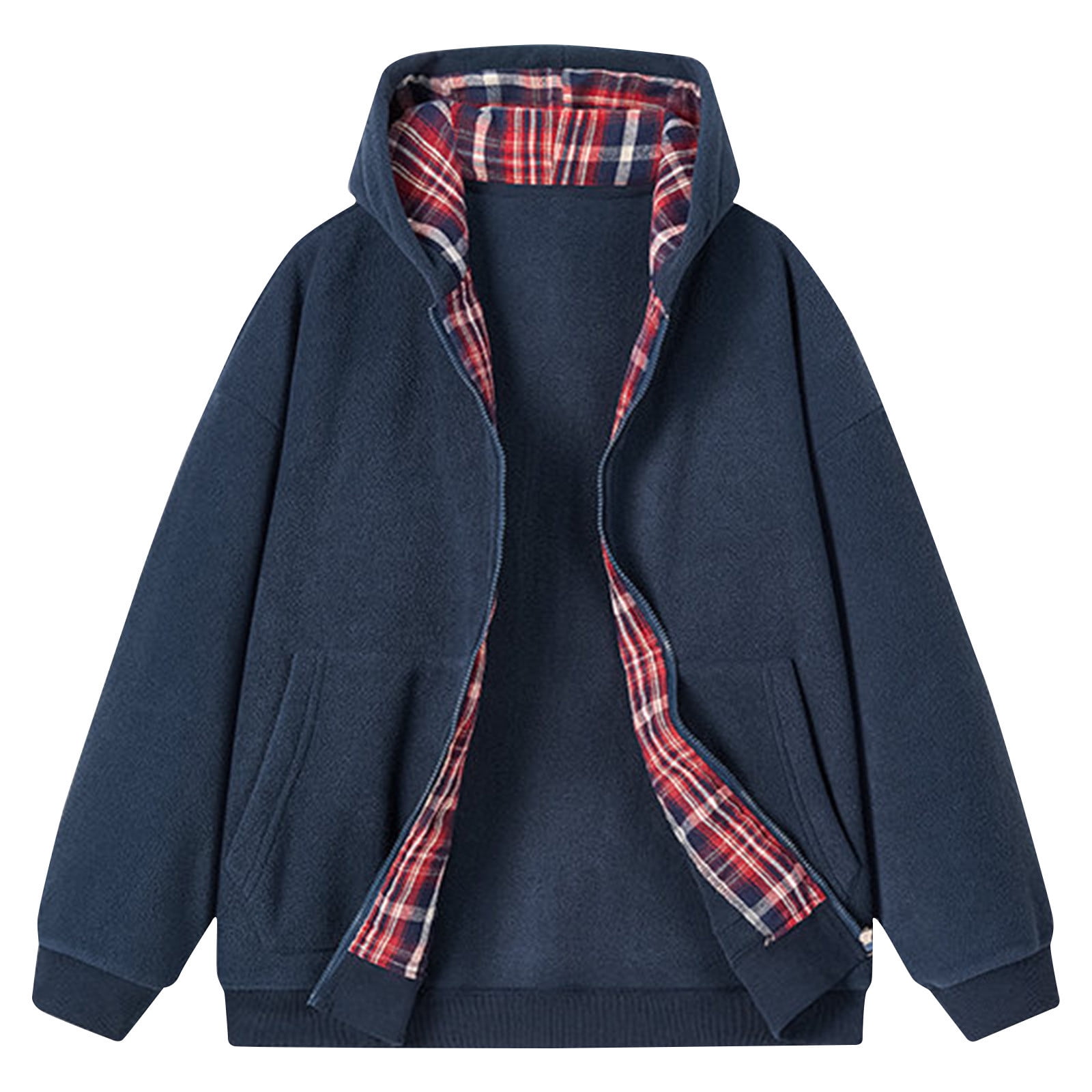 Zylanna Men's Warm Jackets, Fall Winter Outdoor Hooded Windbeeaker ...