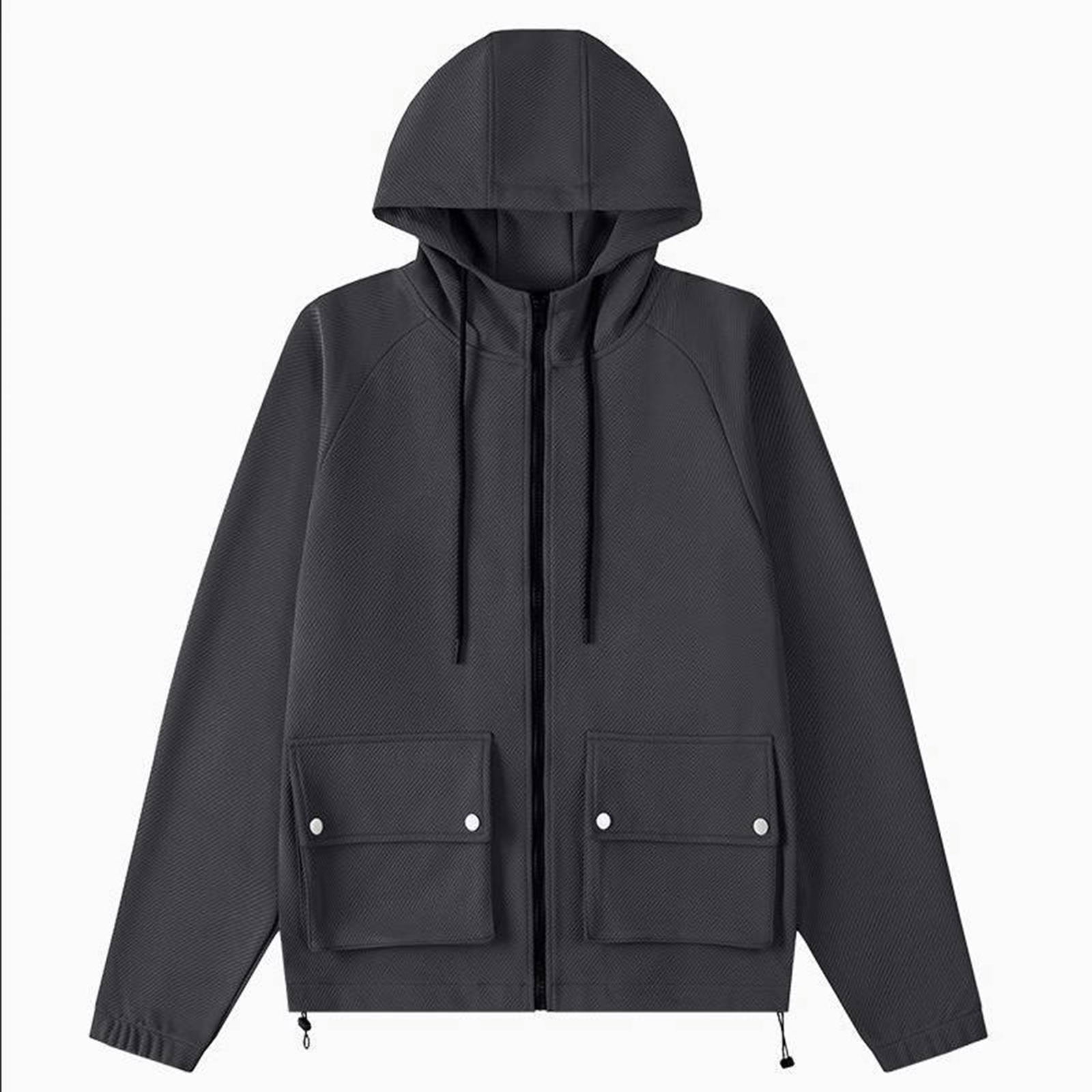 Zylanna Men's Warm Jackets, Windbeeaker Fall Winter Hooded Outdoor ...
