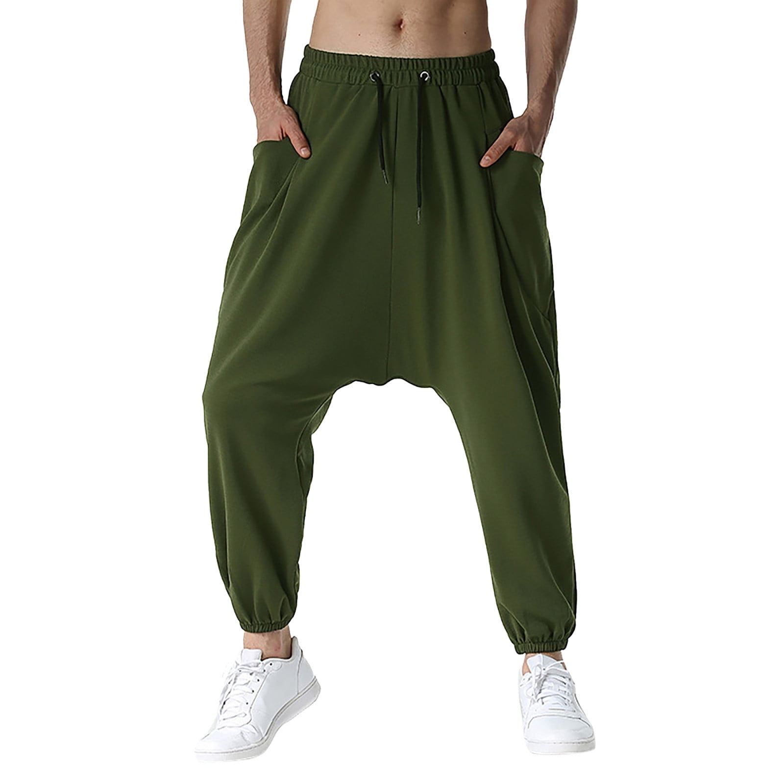 Zylarhe Casual Pants for Men Men's Sweatpants Pants Soft Comfy Loose ...