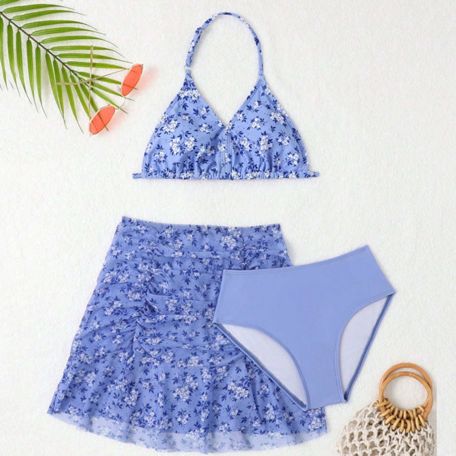 Zylarhe Girls Swimsuit 3 Piece Girls Swimwear Product Category - Kids ...