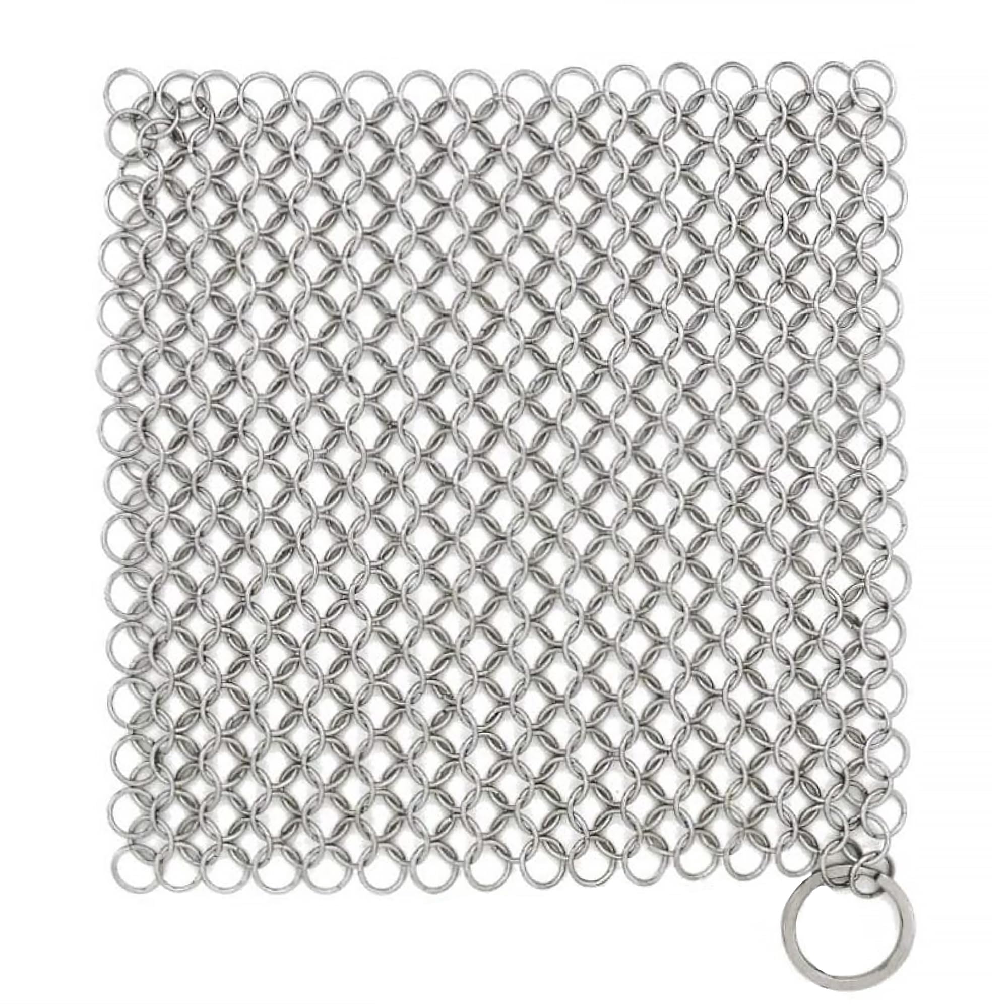 Zylark Cast Iron Scrubber Chain - Cast Iron Cleaner Scrubber - Chain ...