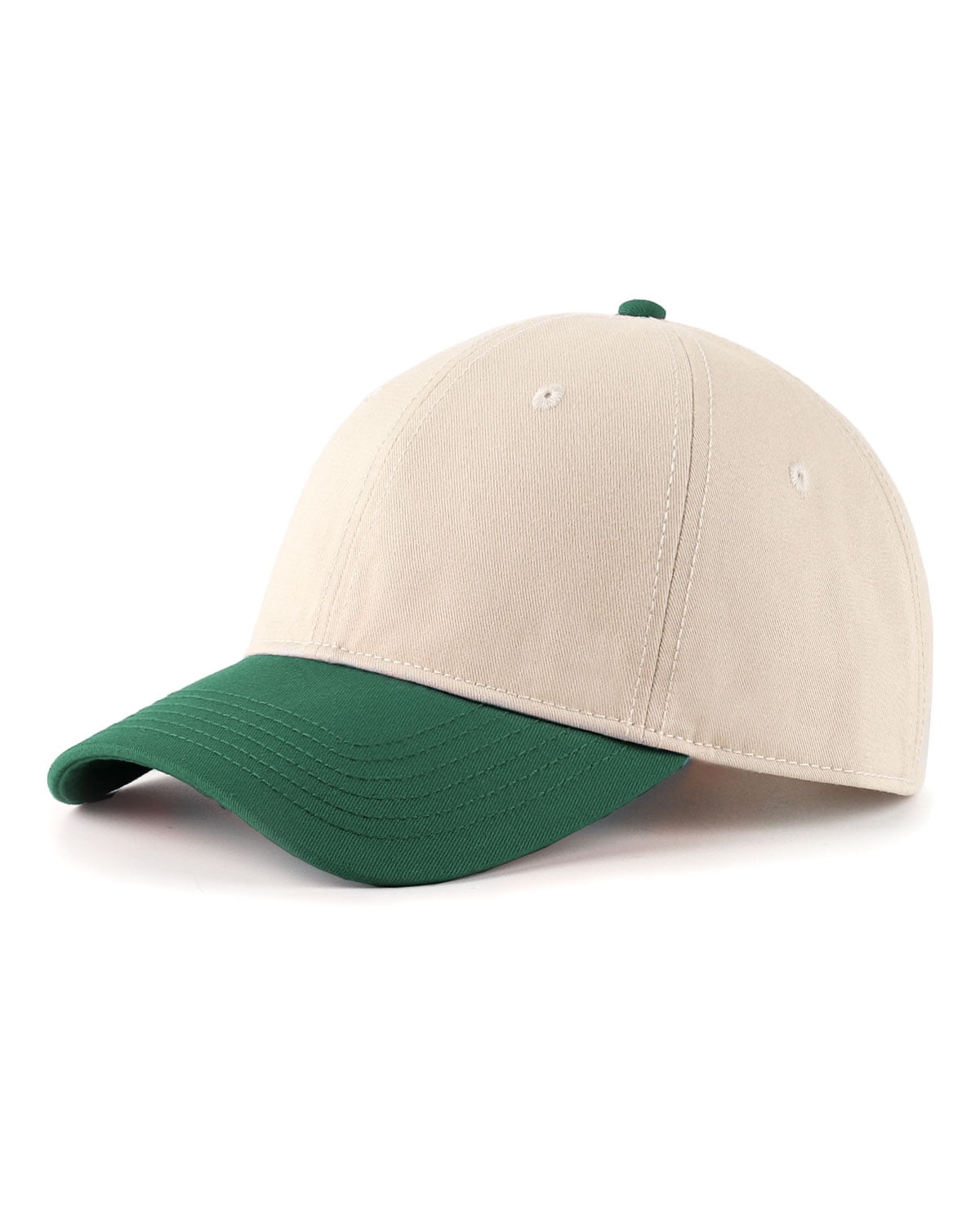 Zylioo Oversize Baseball Cap, XXL Low Profile Dad Hat, 2-Tone 6-Panel ...
