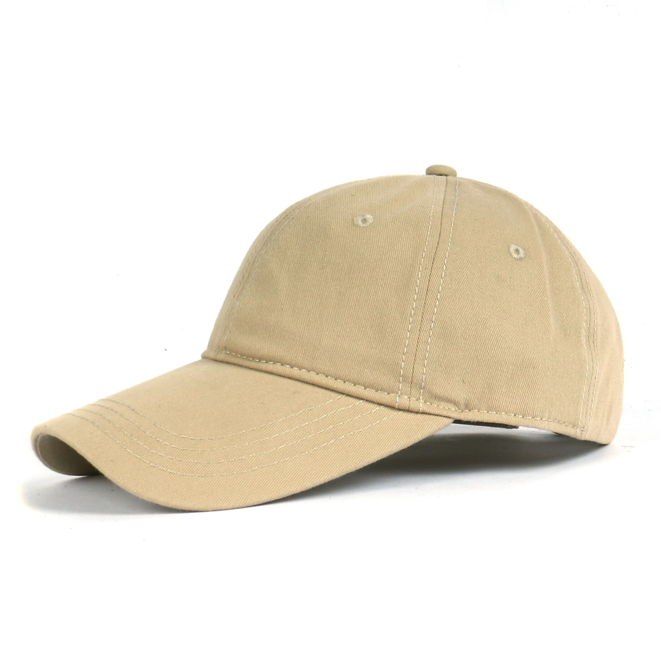 Zylioo Oversize XXL Long Brim Cap,Adjustable Buckle Plain Travel Cap ...
