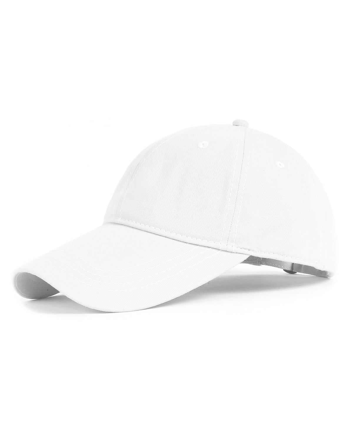 Zylioo Oversize XXL Long Bill Baseball Cap,Adjustable Cotton Plain Dad ...