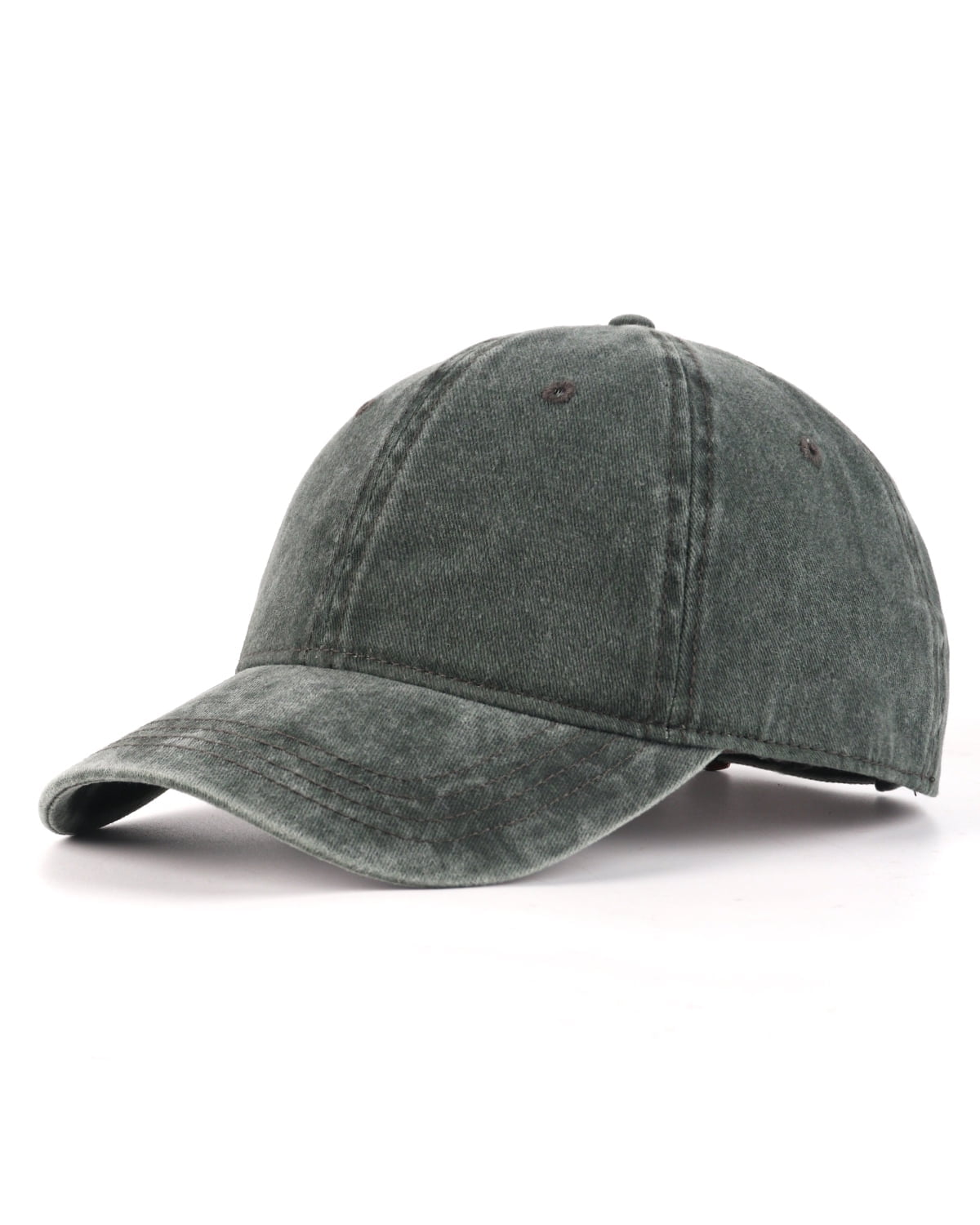 Zylioo XXL Oversize Washed Denim Dad Cap,Big Head Golf Cap,Adjustable ...
