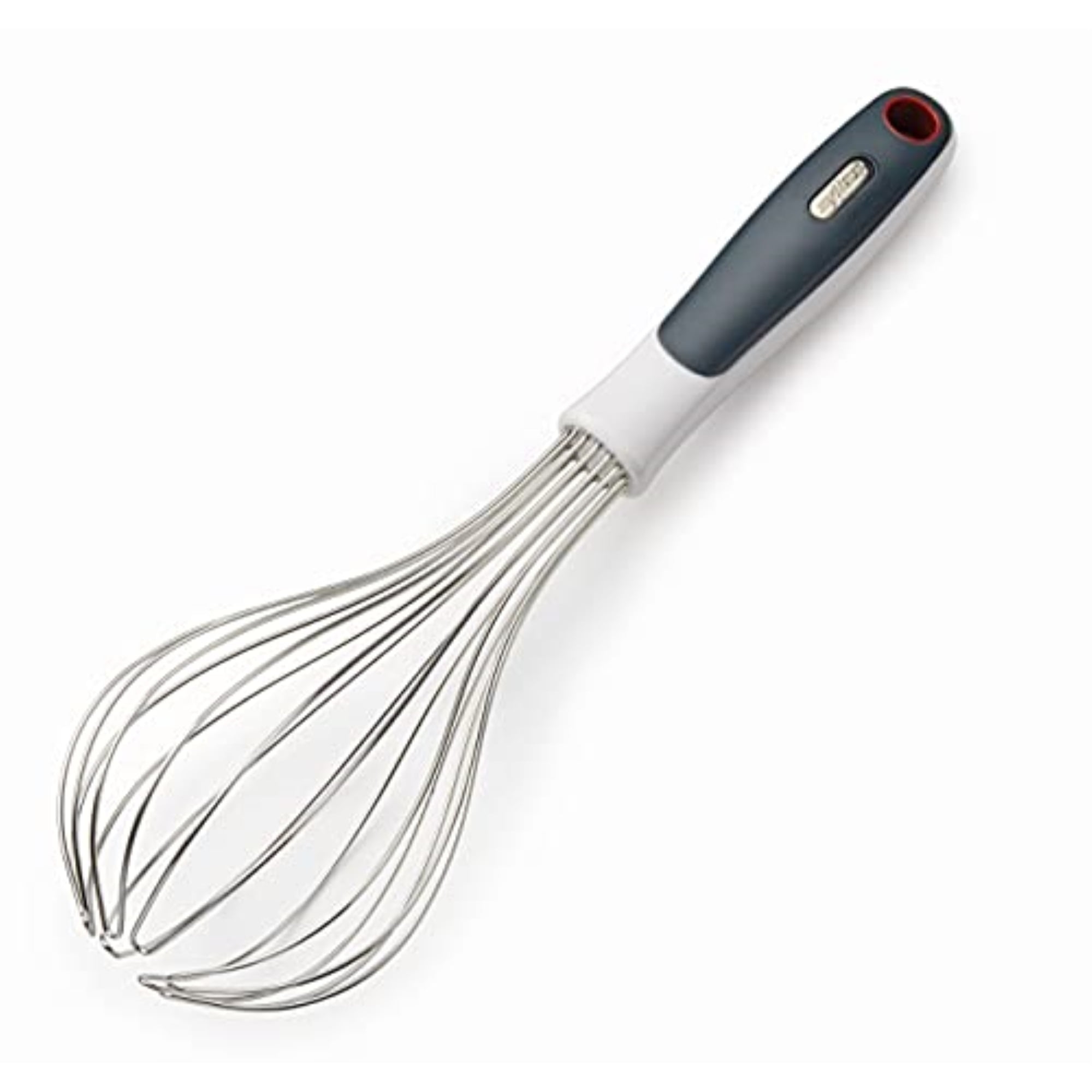 6035124 EASY CLEAN WHISK GRY/WHT Zyliss 2.95 in. W X 11.02 in. L Gray ...