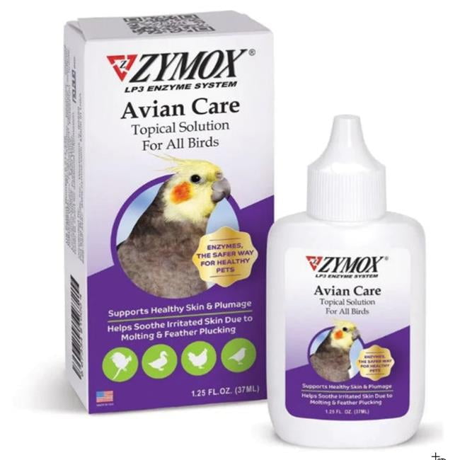 Zymox Avian Care Topical Solution: Skin Health Support for Birds ...