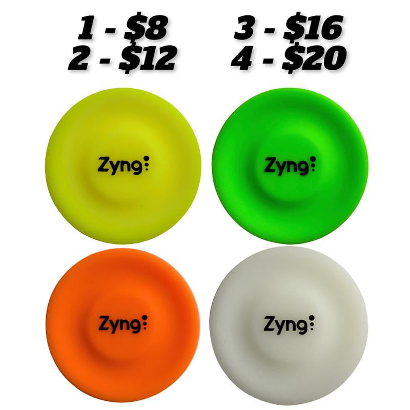 Zyng - Mini Flying Disc - Soft Rubber - Pocket Size - Lightweight ...