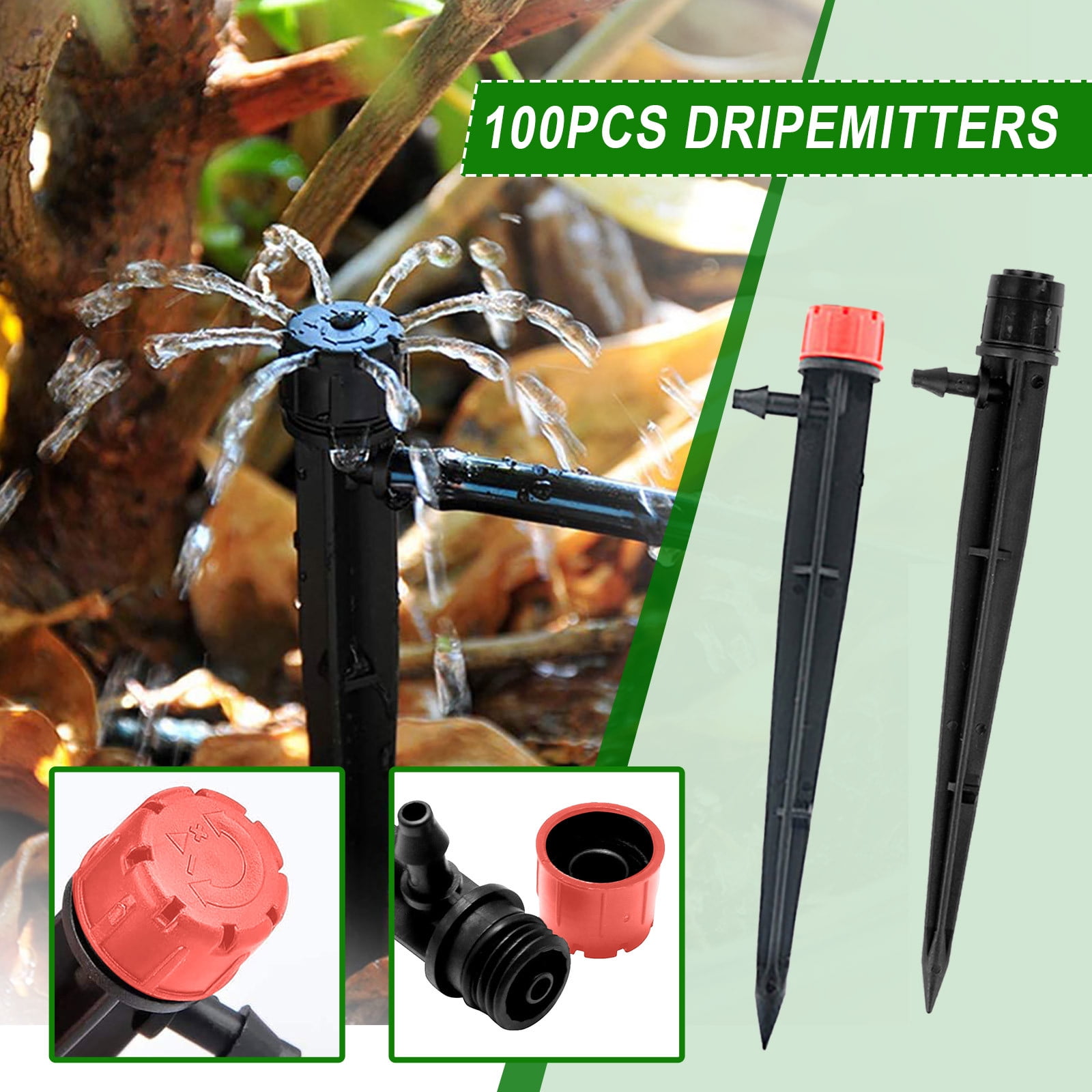 Zynic Automatic Water Dripper 360 Irrigation Water Adjustable System ...