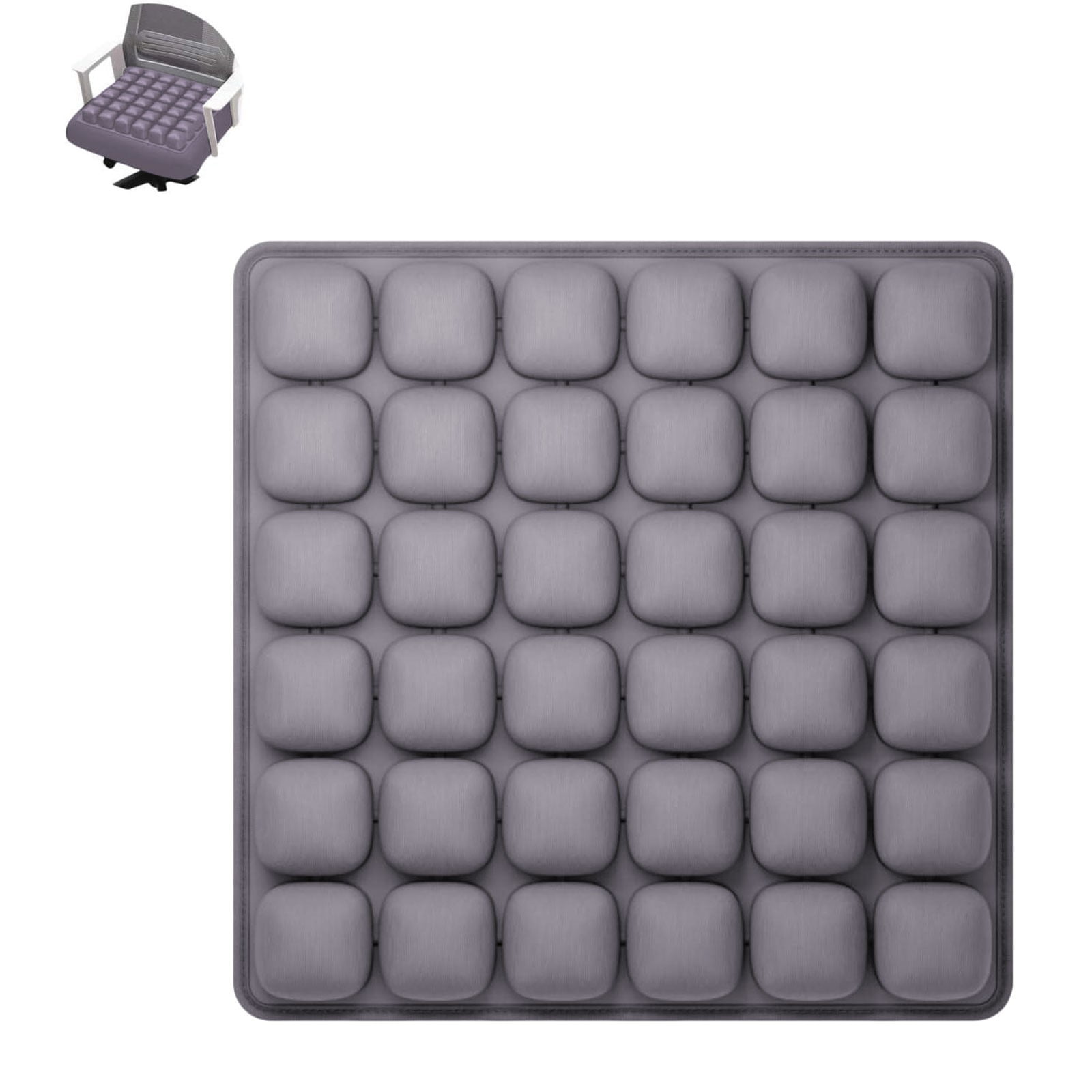 Zynic Inflatable Travel Seat Cushion | 3D Air Cell Portable Comfort Pad ...