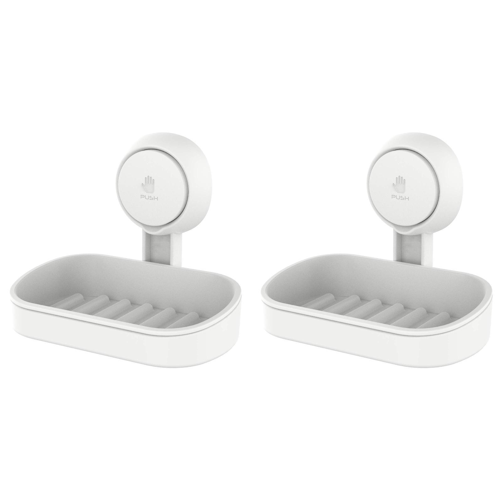 Zynic Innovative Layered Drain Soap Box With Punch Suction Cup: A ...