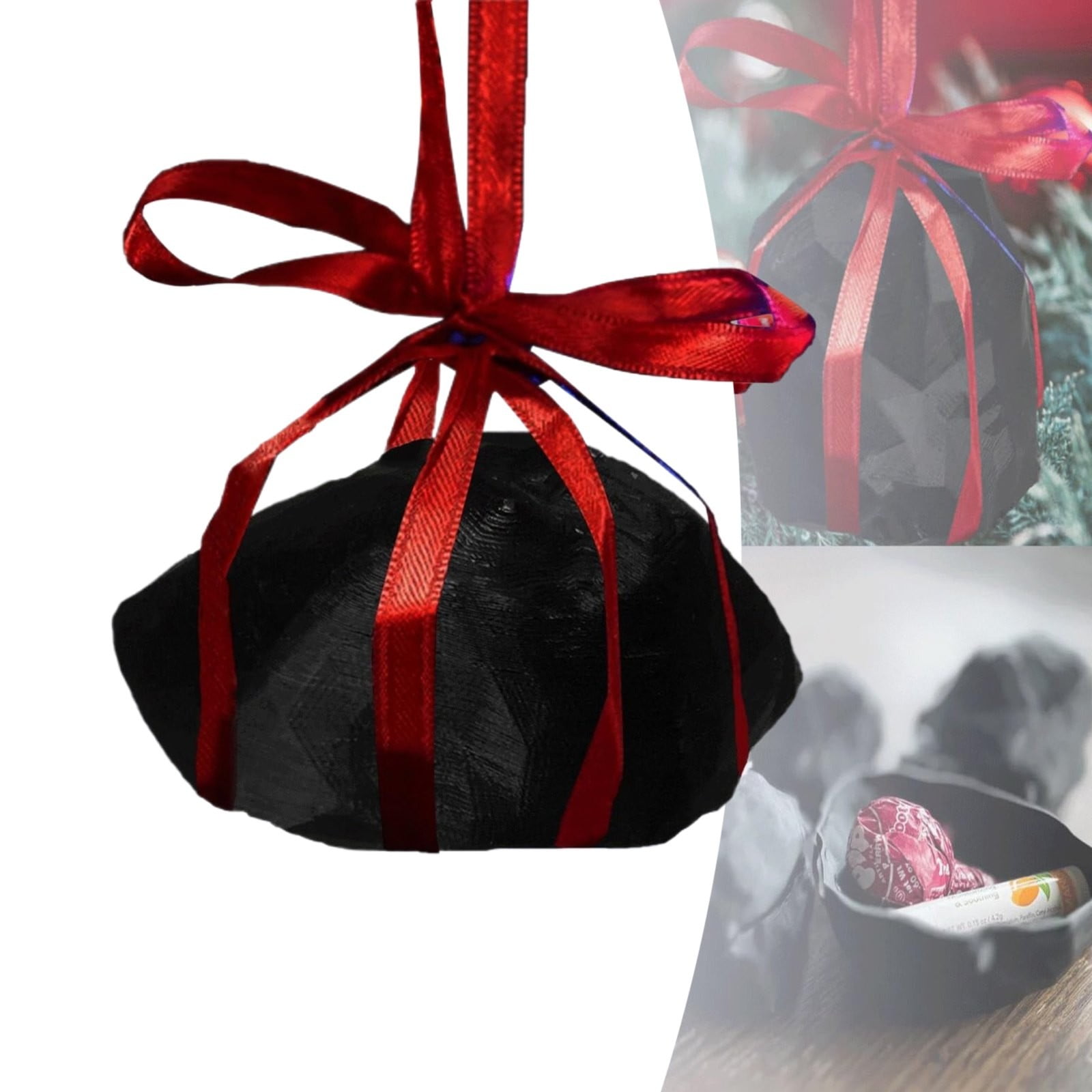 Zynic Lump Of Box Lump Of Container Christmas Ornaments Block Christmas ...