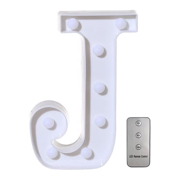 Magik Light up Letter LED Alphabet Number Symbol Plastic Battery ...