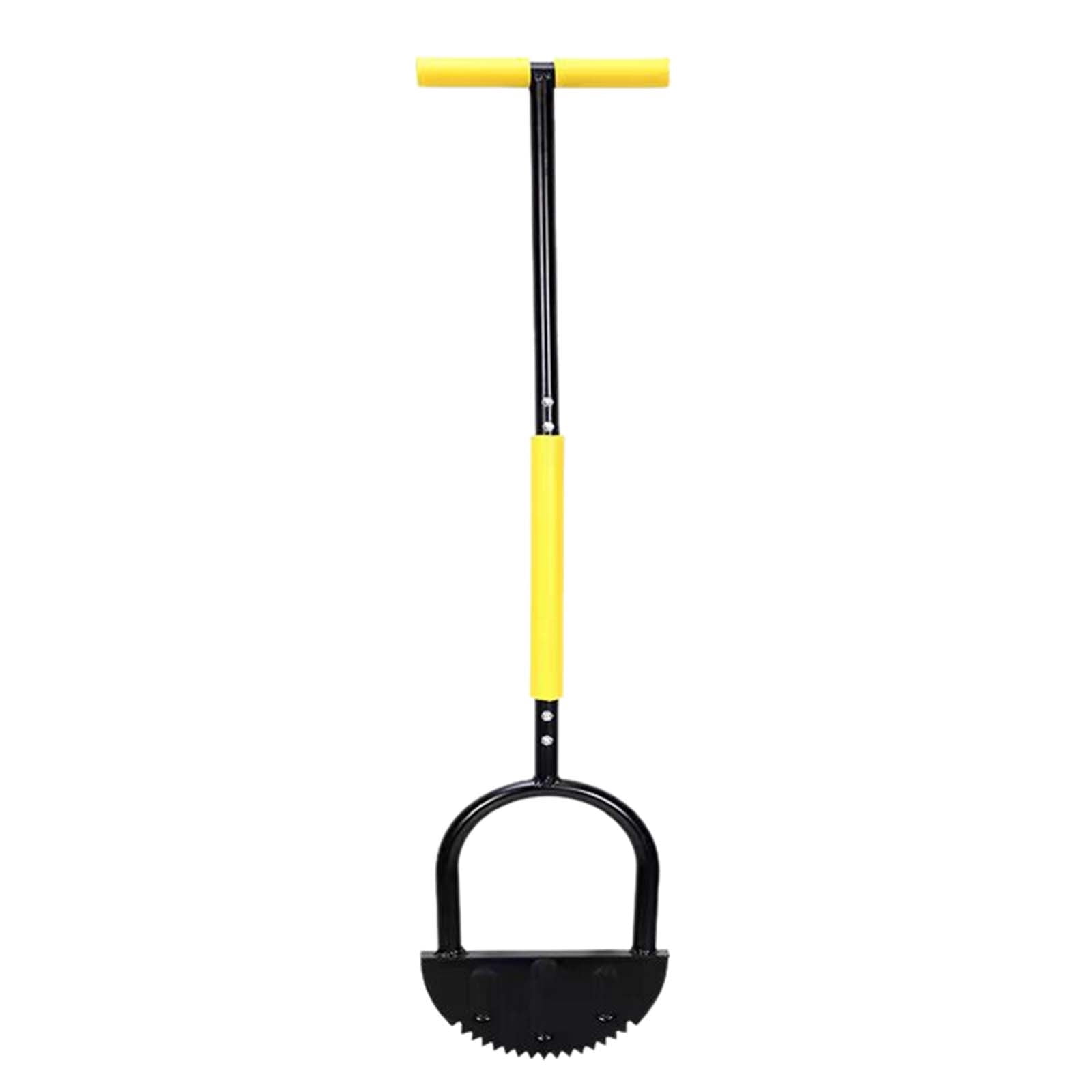 Zynic Half Moon Edging Tool with Handle, Sawtooth Hand Manual Cutting ...