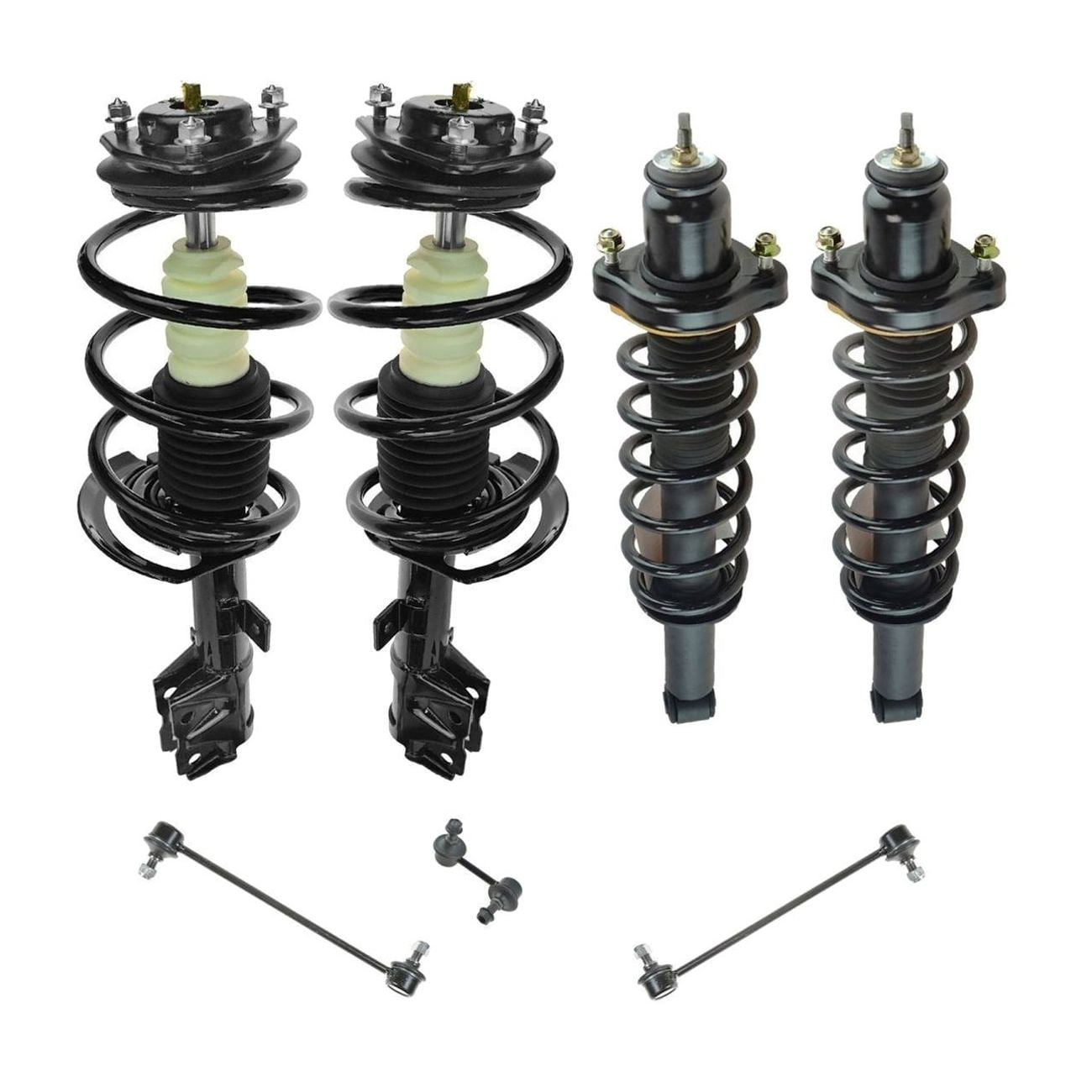 Zynkor 8pc Suspension Kit Complete Loaded Struts w/Sway Bar End Links 8 ...