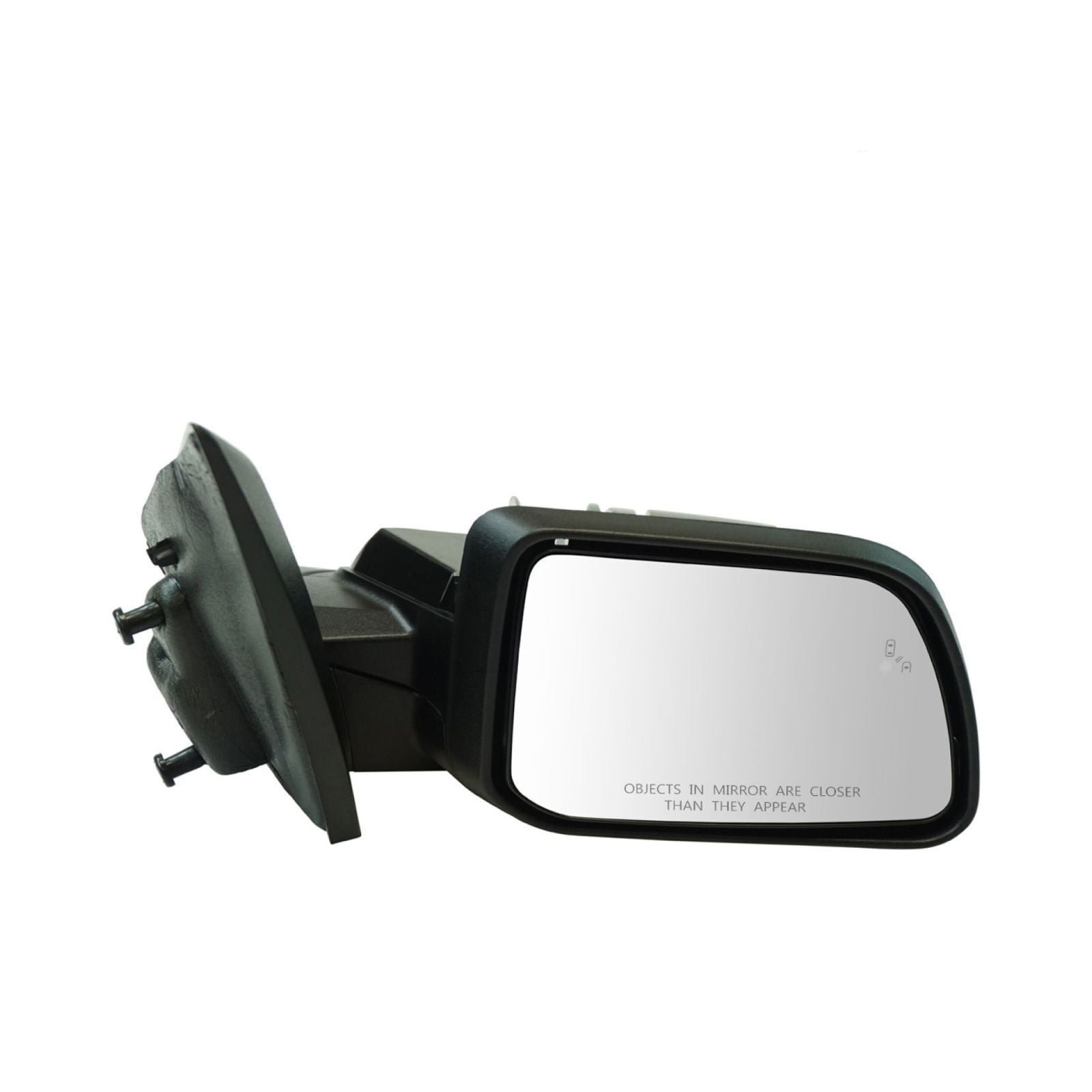 Zynkor Exterior Power Heated Puddle Light W/ Blind Spot & Signal Mirror ...