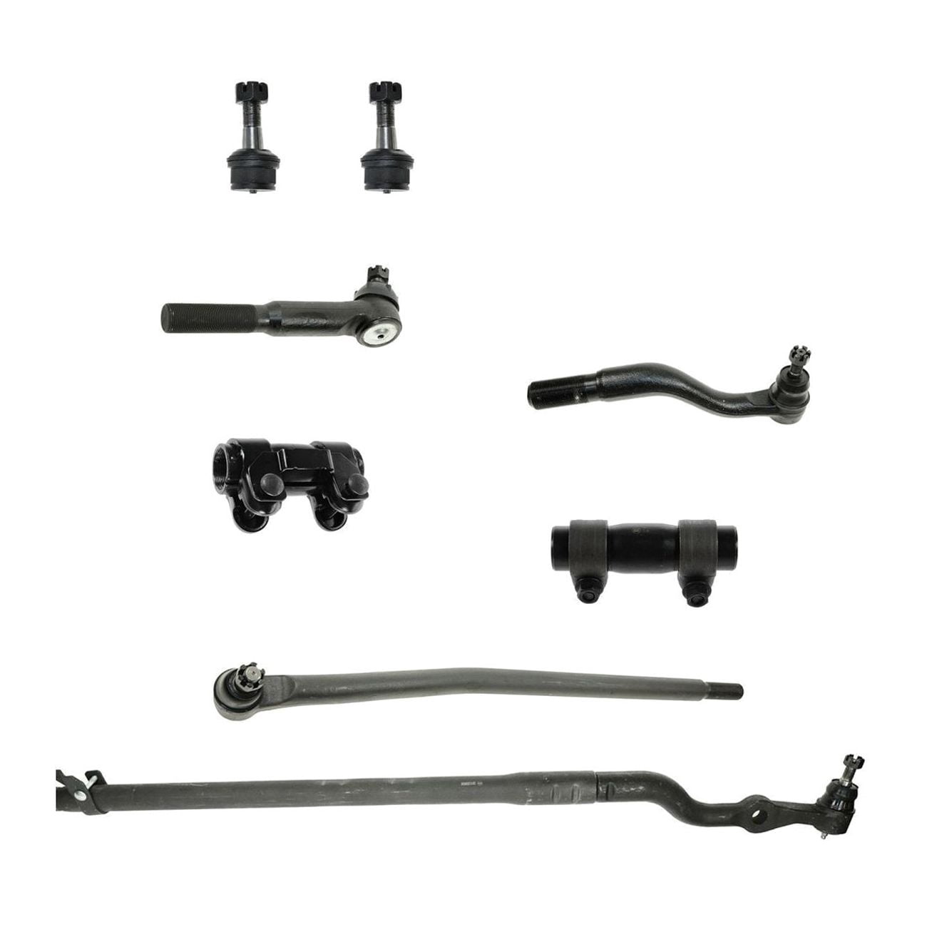 Zynkor Front Balljoint Tie Rod End Sleeve Suspension Kit for Ford for ...